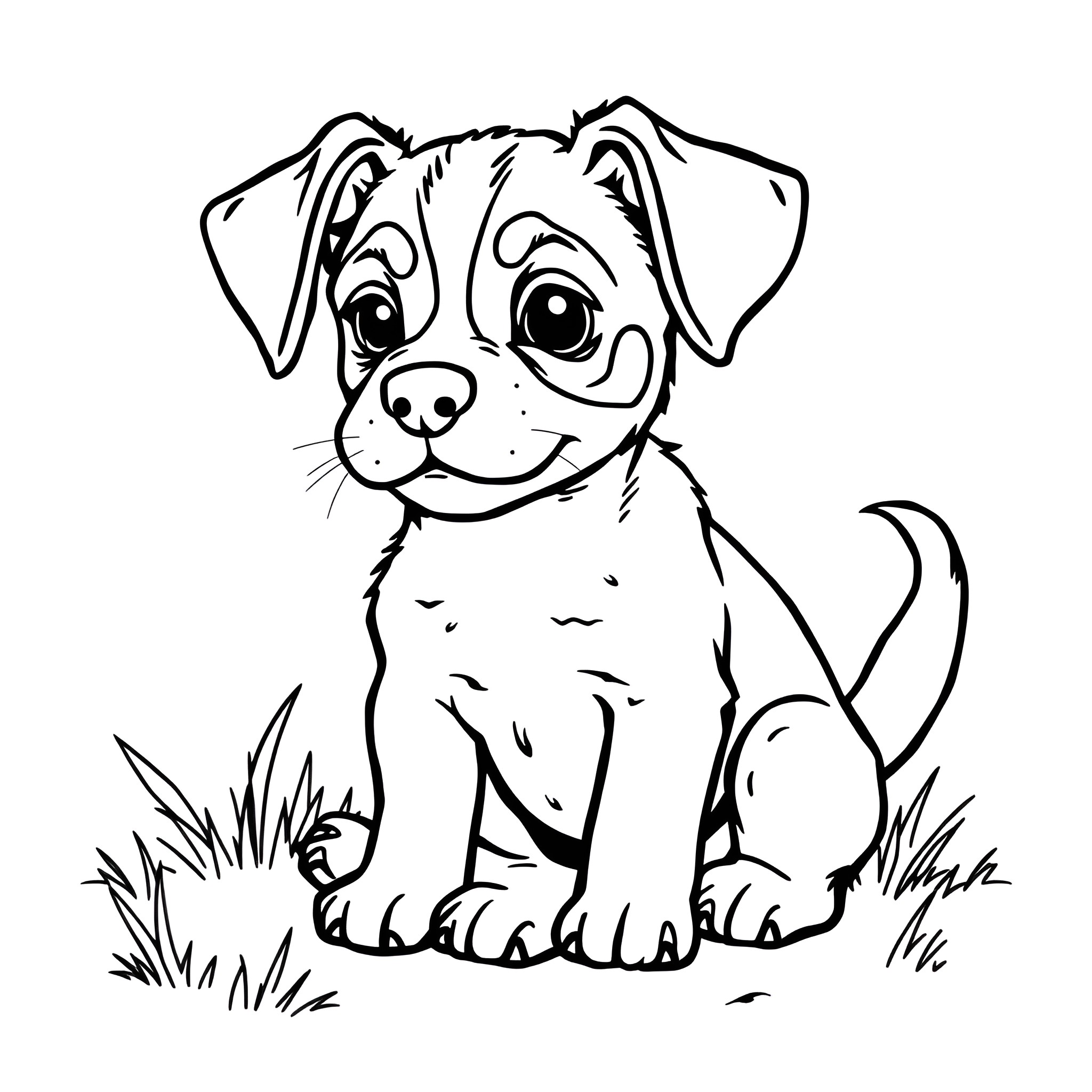 Best Dog Coloring Pages (Free Printable PDF)
