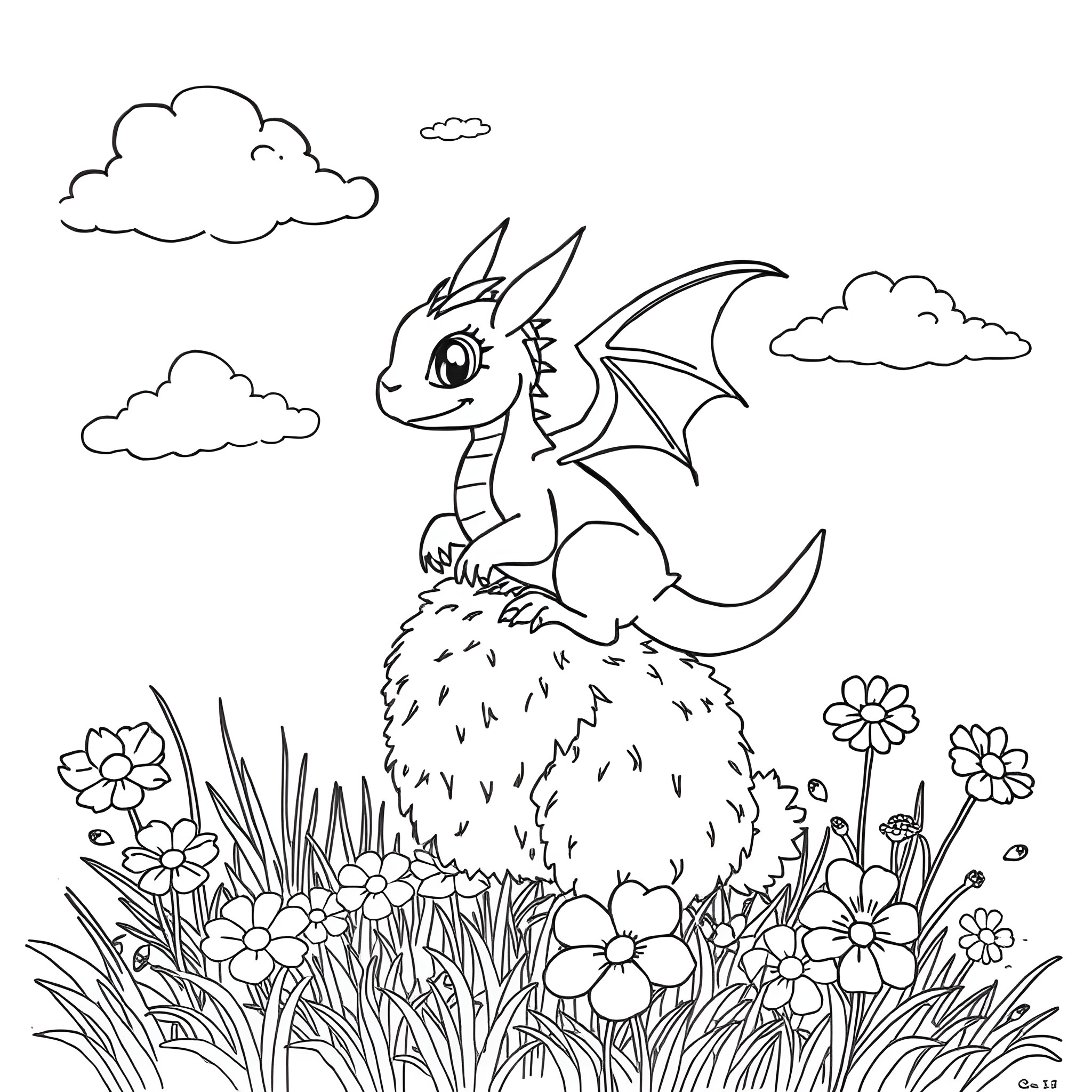 Best Dragon Coloring Pages (Free Printable PDF)