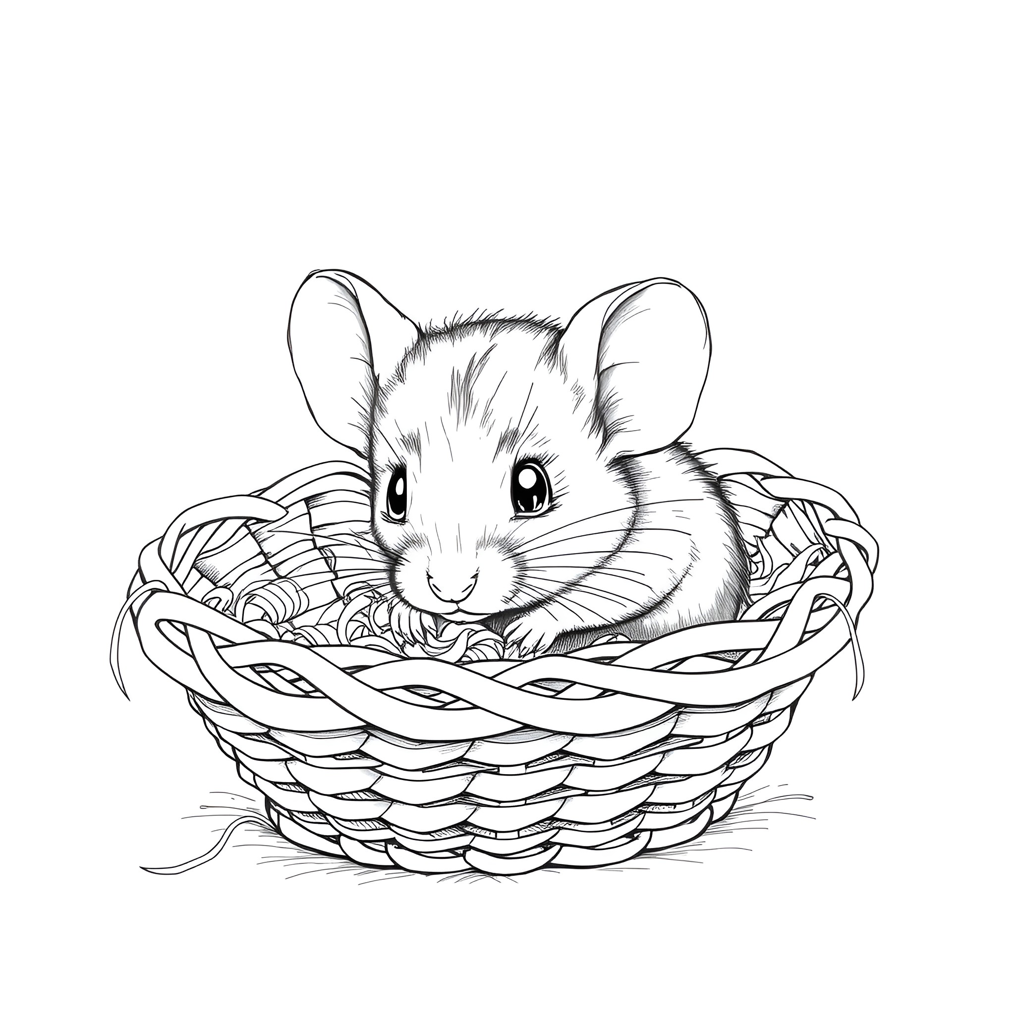 98 Best Mouse Coloring Pages (Free Printable PDFs)