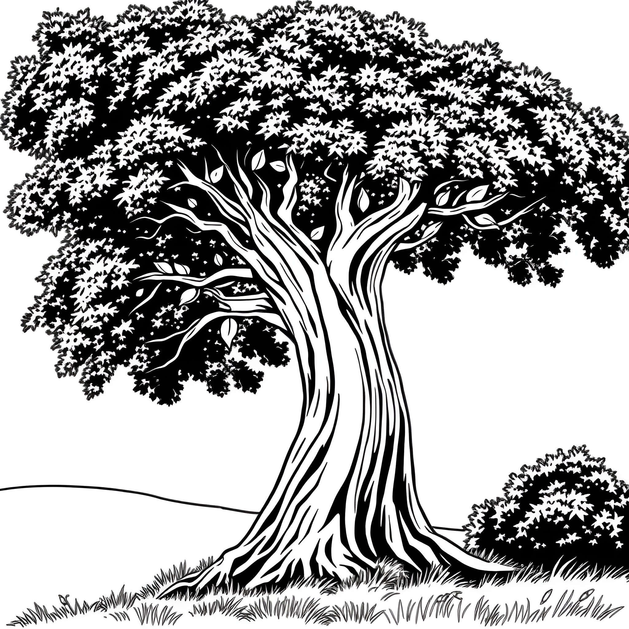 49 Best Tree Coloring Pages (Free Printable PDFs)