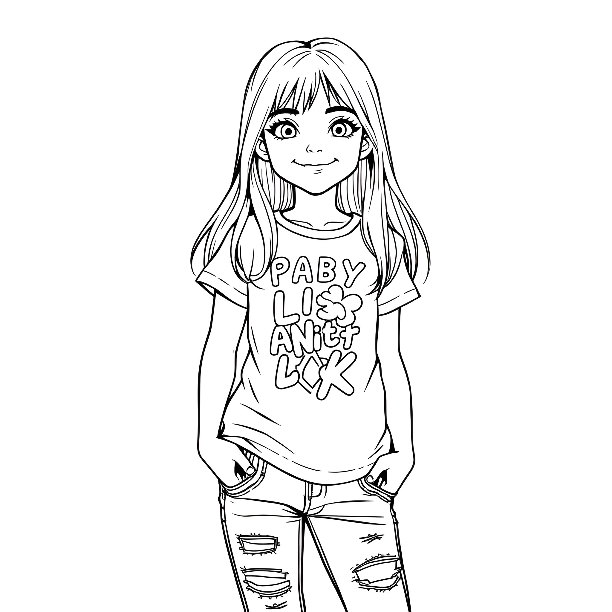 243 Best Girl Coloring Pages (Free Printable PDFs)