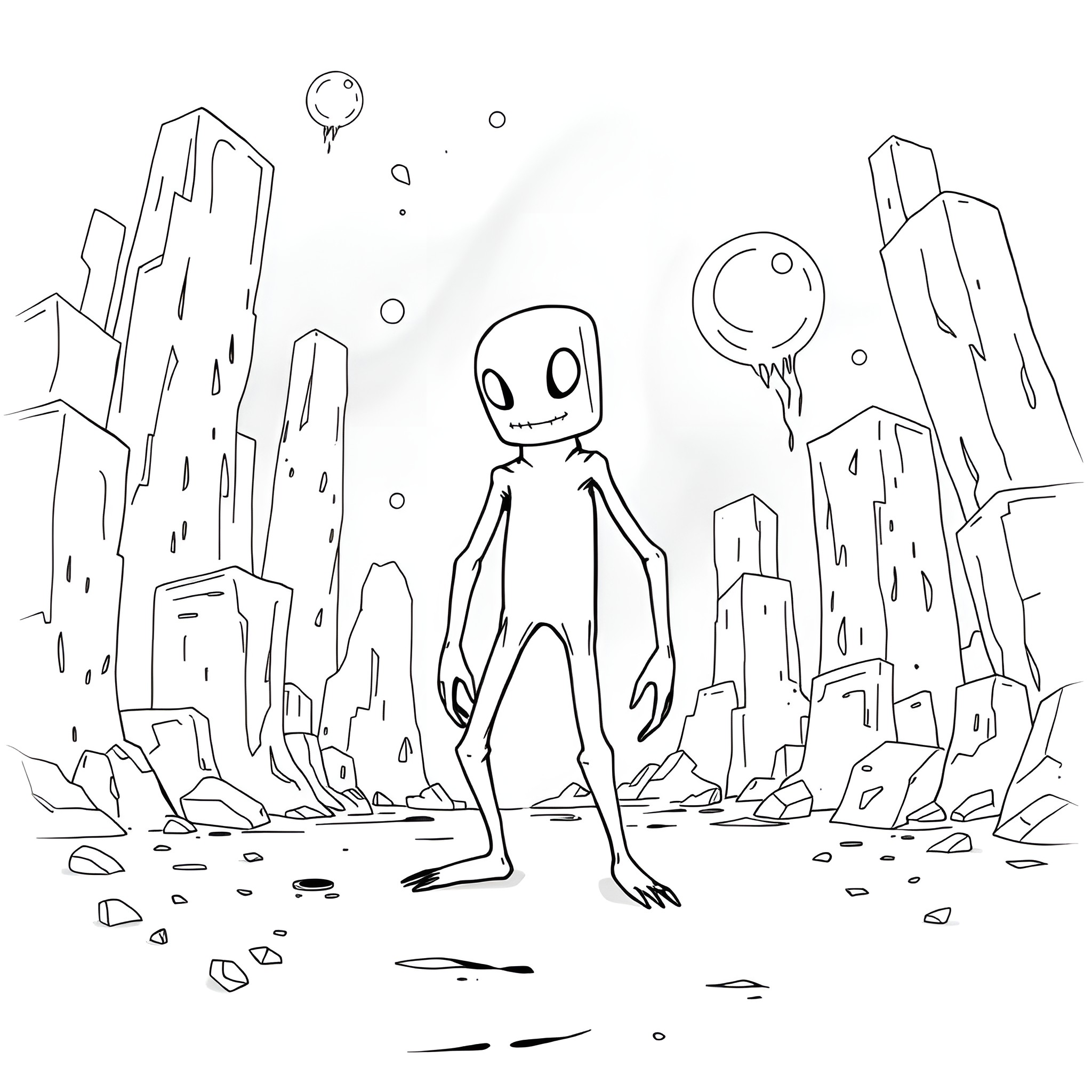 Best Enderman Coloring Pages (Free Printable PDF)