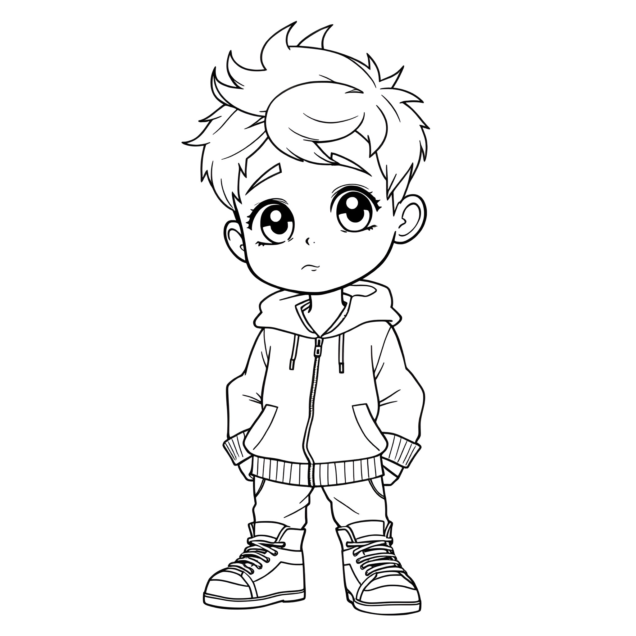 121 Best Boy Coloring Pages (Free Printable PDFs)