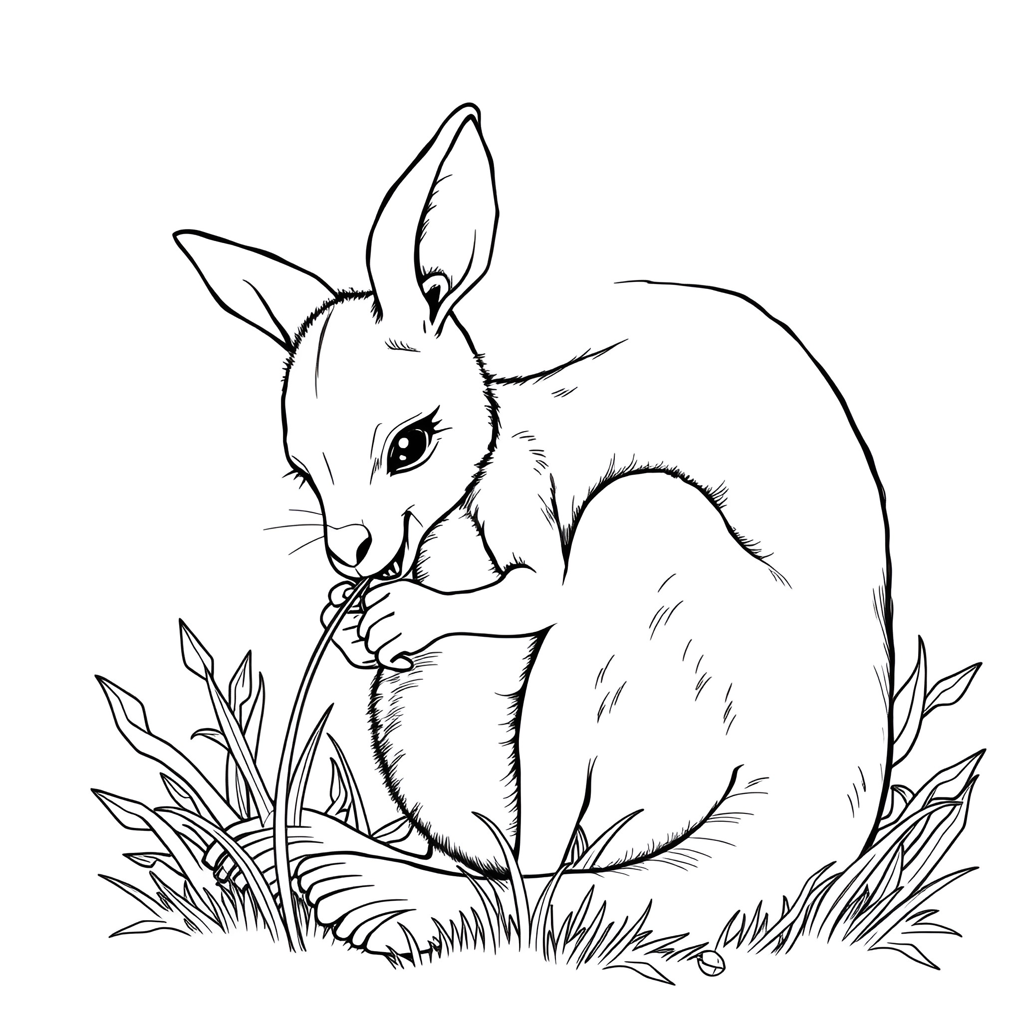 23 Best Baby Kangaroo Coloring Pages (Free Printable PDFs)