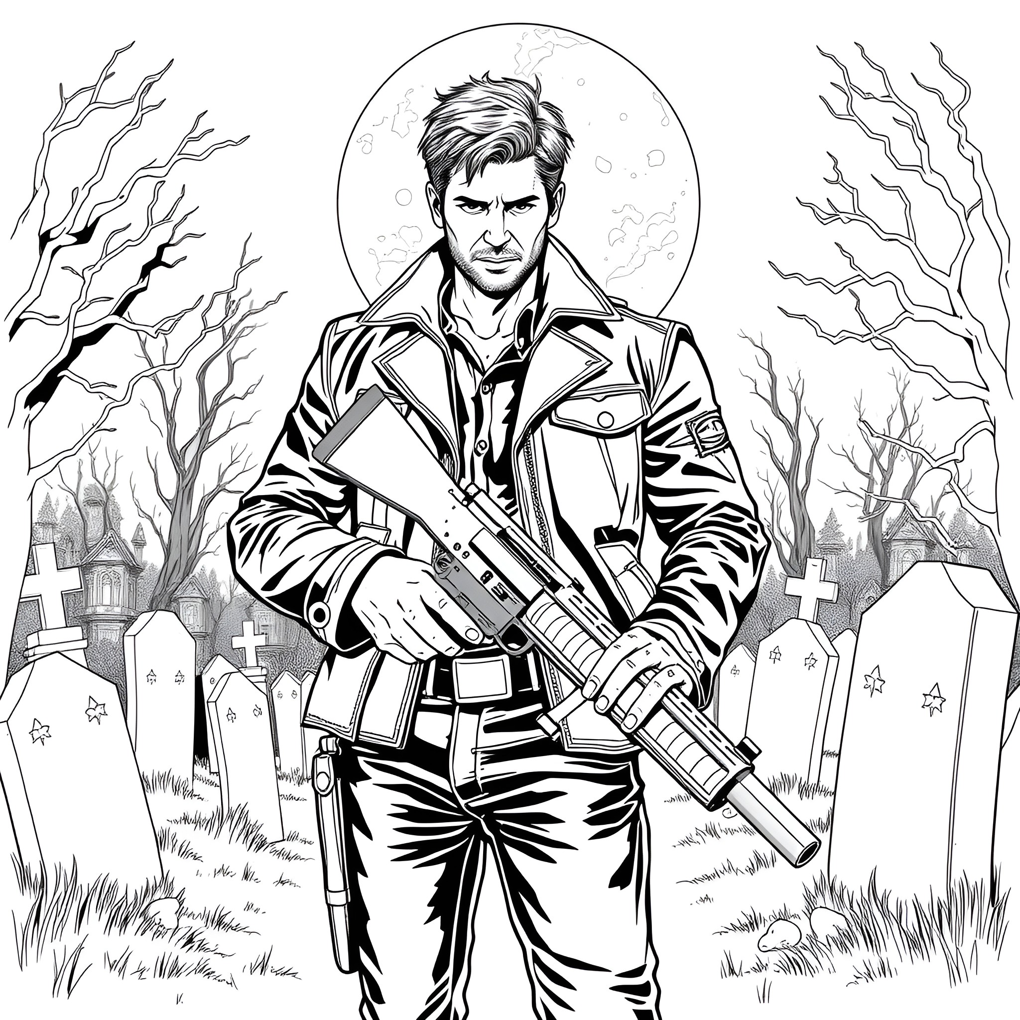 Best Dean Winchester Coloring Pages (Free Printable PDF)