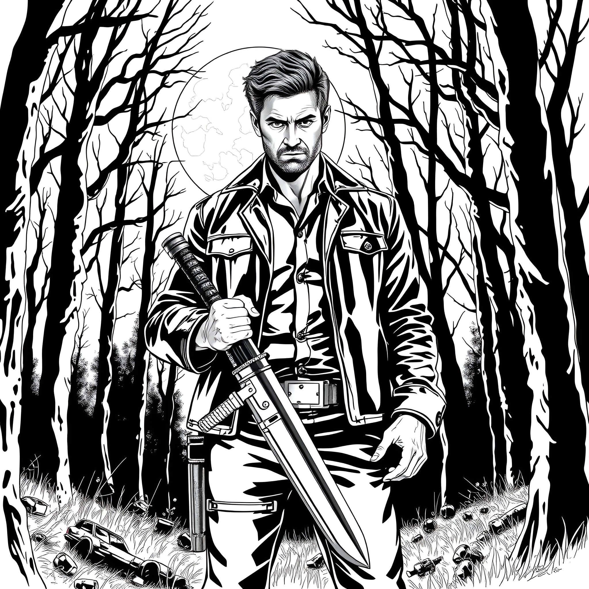 Best Dean Winchester Coloring Pages (Free Printable PDF)