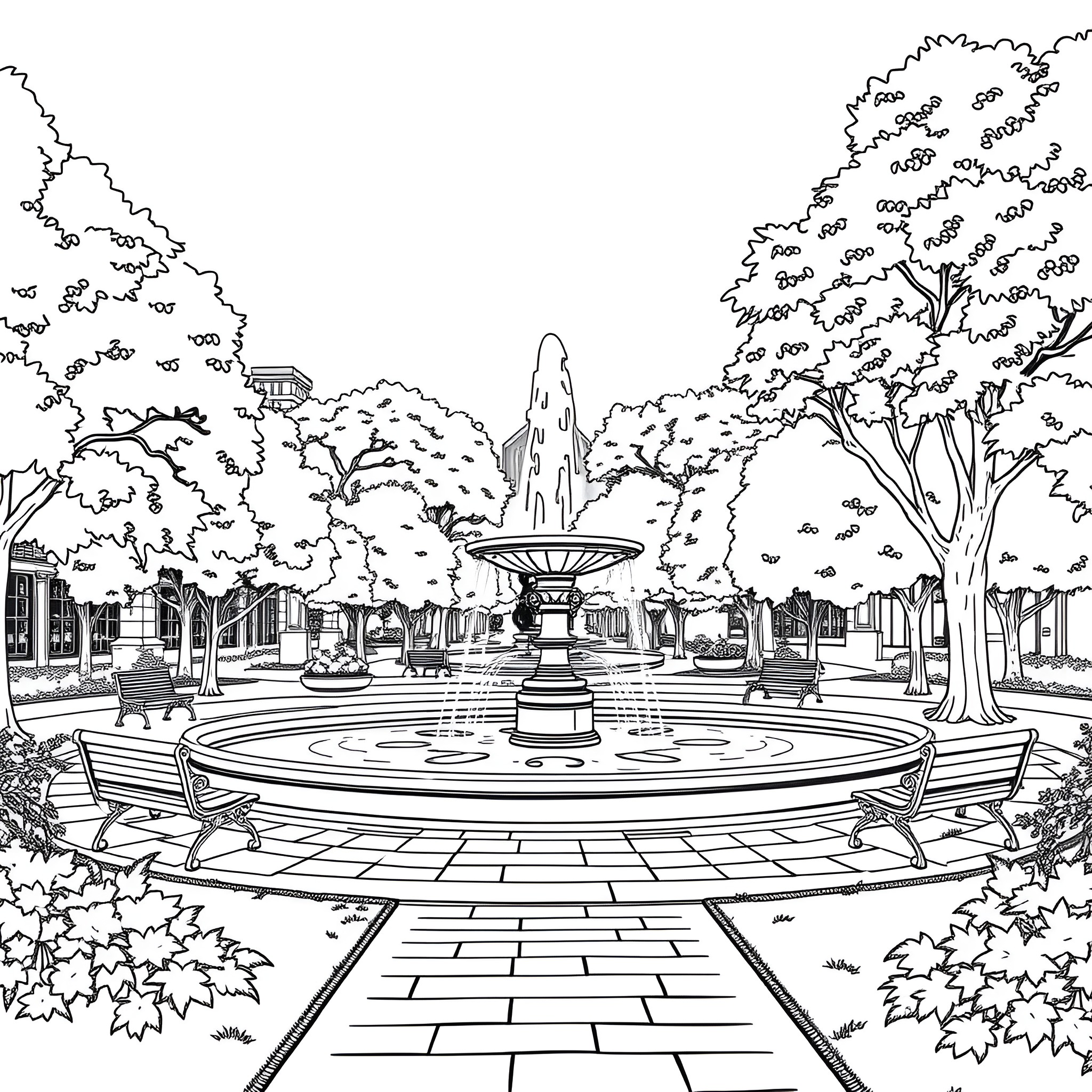 Best Park Coloring Pages (Free Printable PDF)