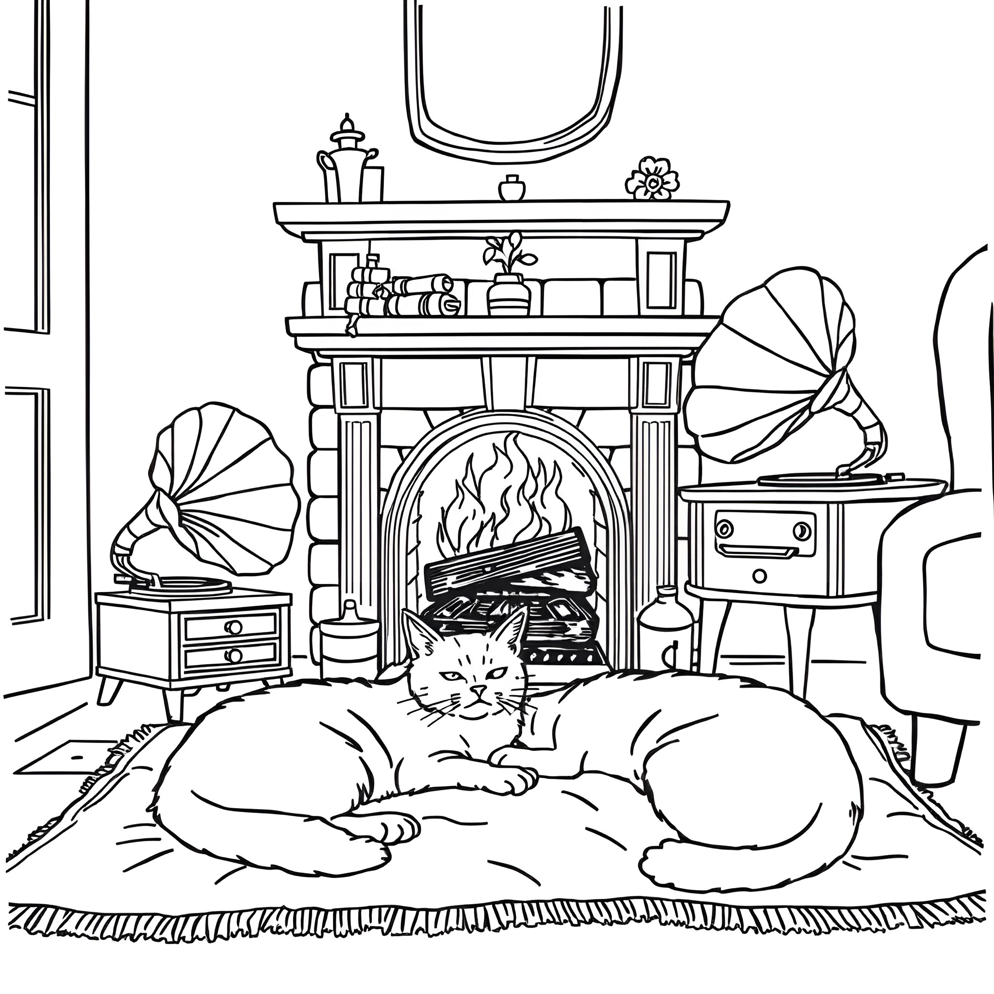 Best Cat Coloring Pages (Free Printable PDF)