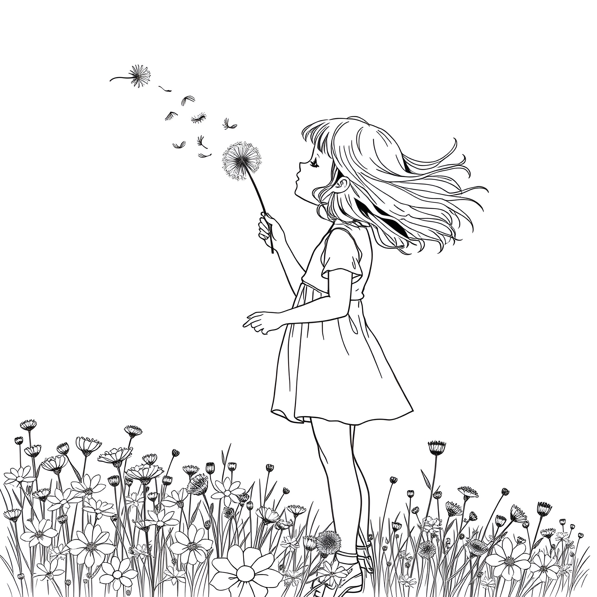 213 Best Girl Coloring Pages (Free Printable PDFs)