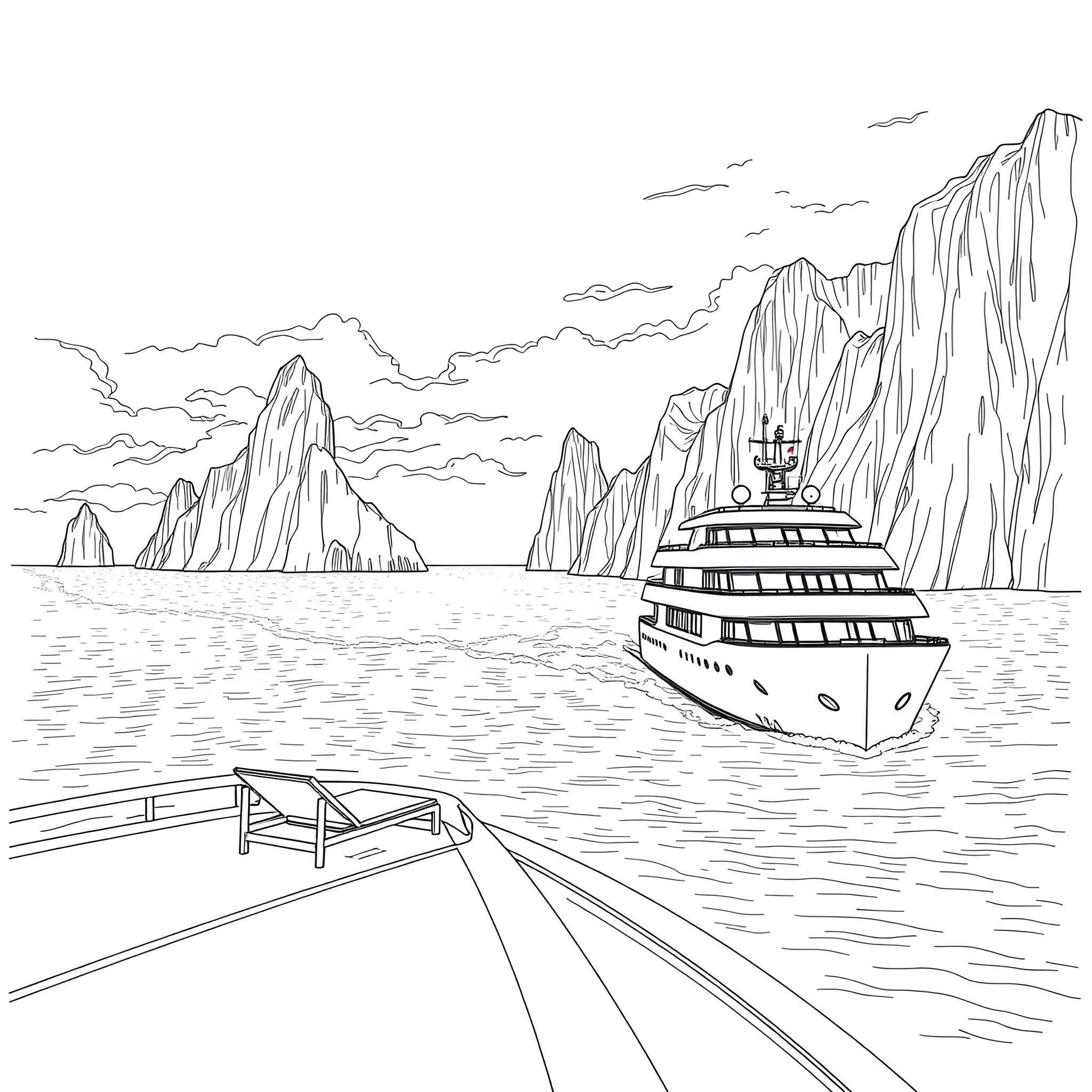 Best Ship Coloring Pages (Free Printable PDF)