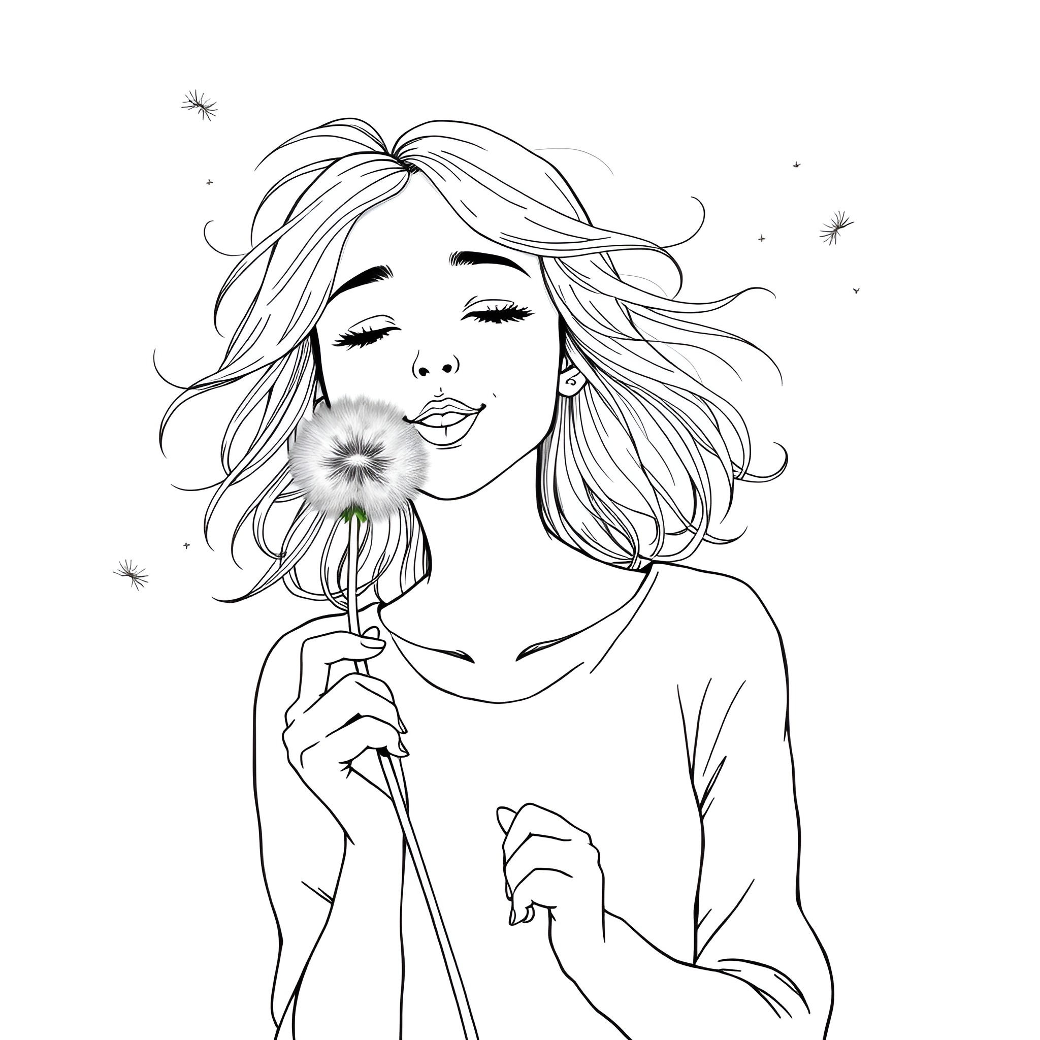 482 Best Woman Coloring Pages (Free Printable PDFs)