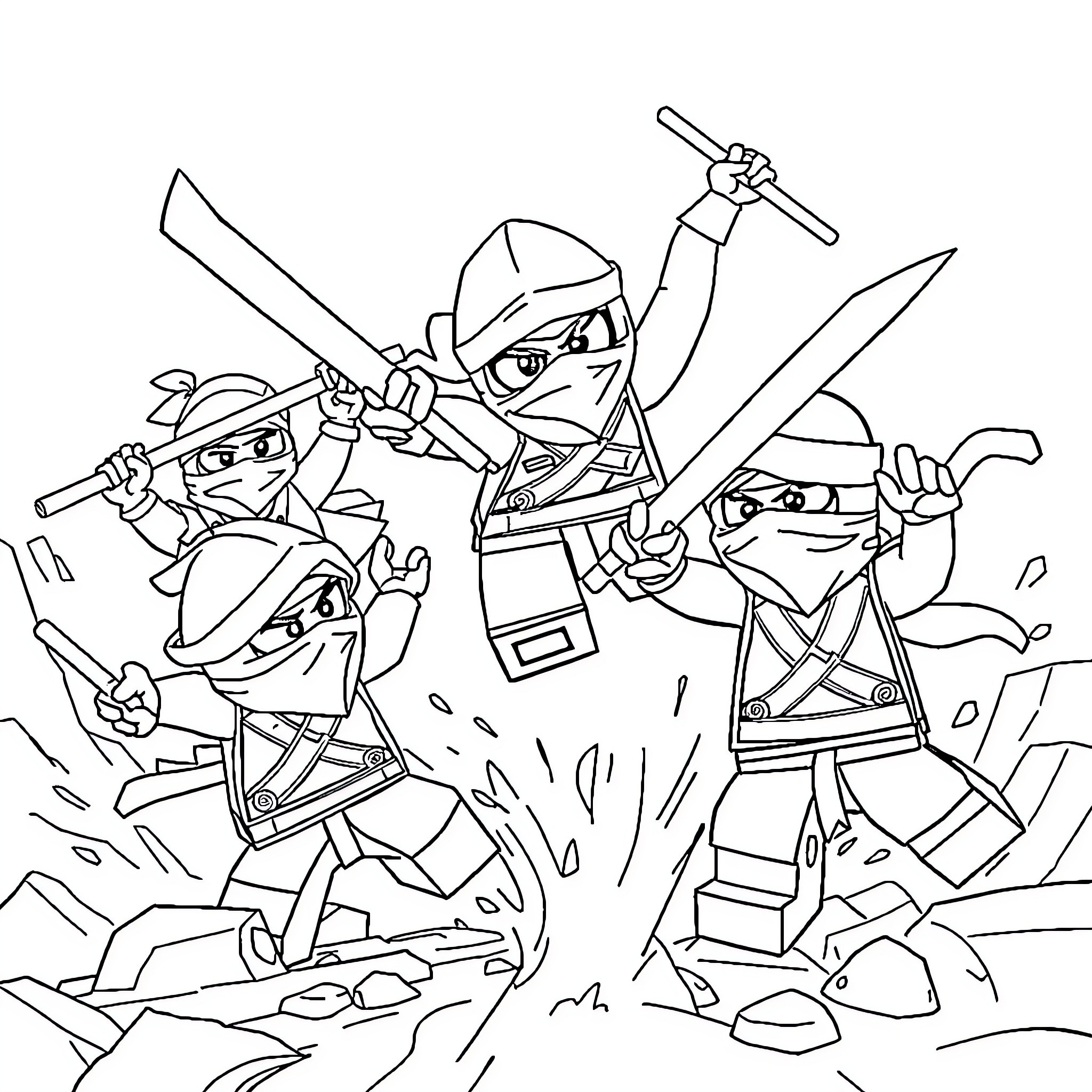 Best Ninja Coloring Pages (Free Printable PDF)