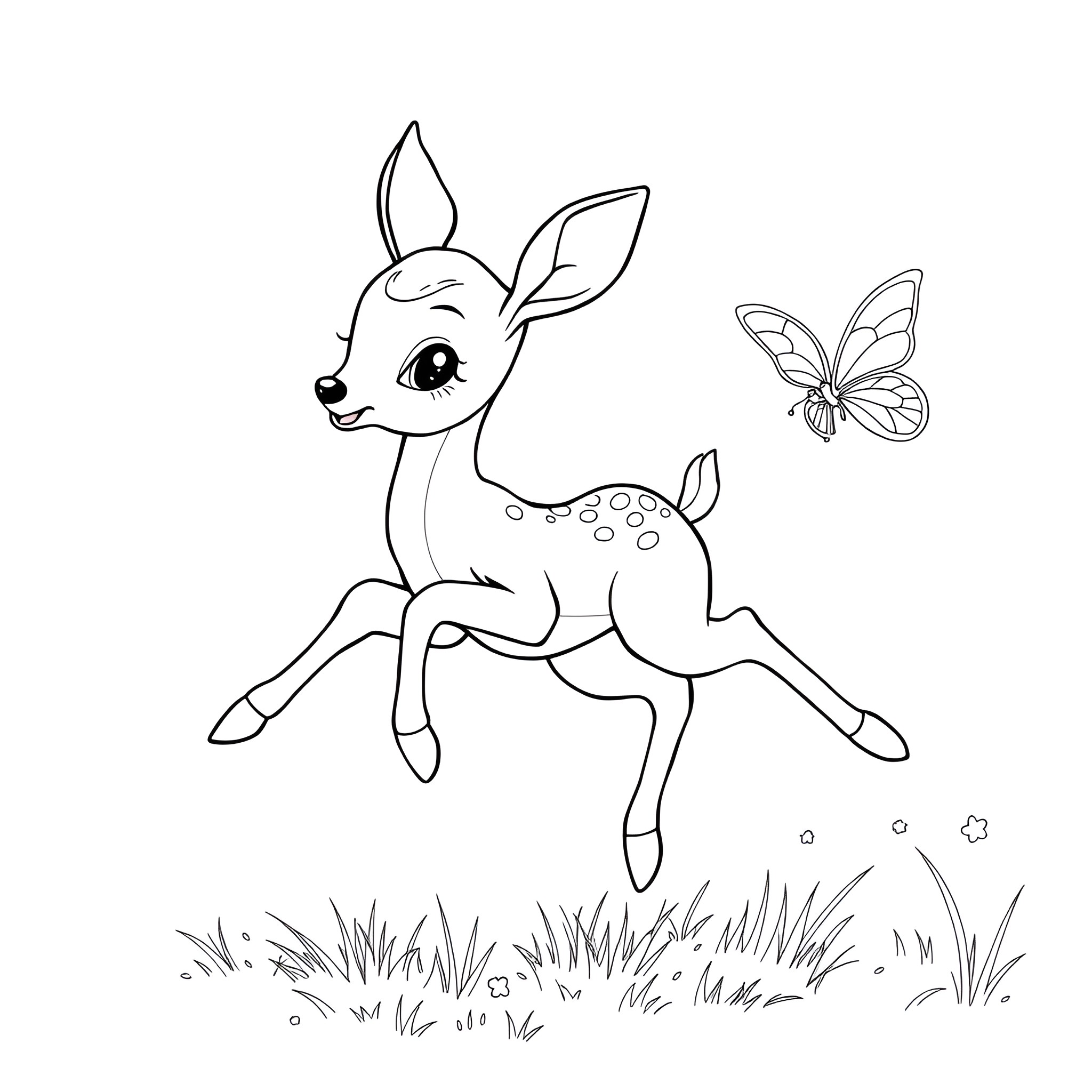 Best Deer Coloring Pages (Free Printable PDF)