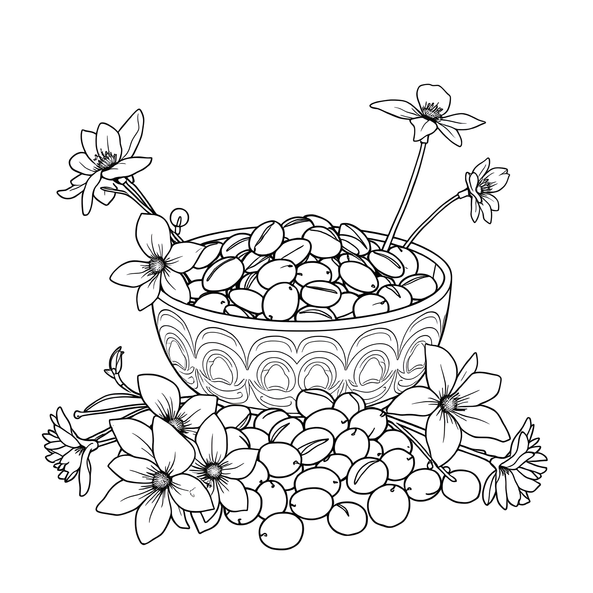 92 Best Flower Coloring Pages (Free Printable PDFs)