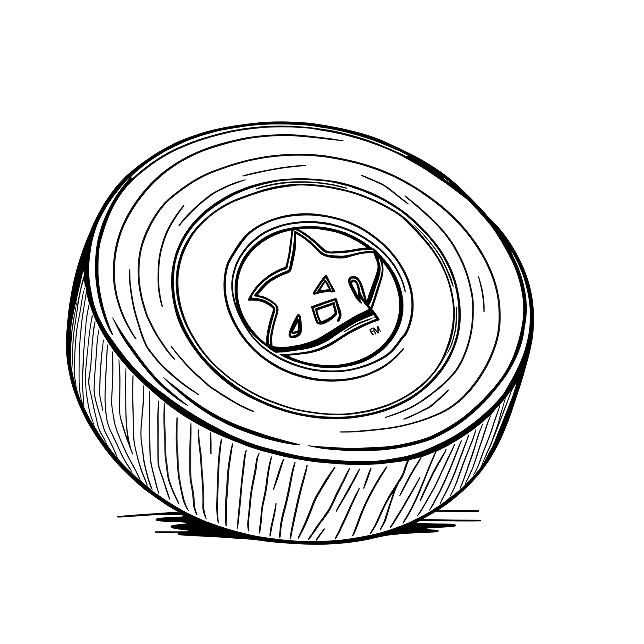 3 Best Hockey Puck Coloring Pages (Free Printable PDFs)