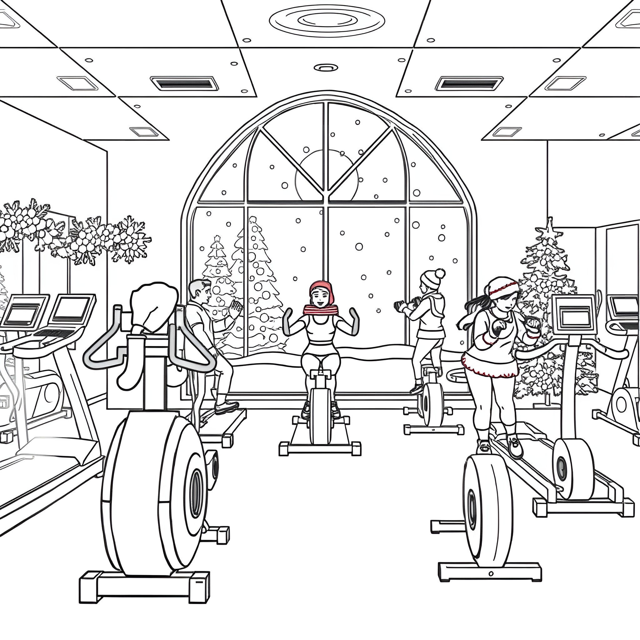 Best Christmas Coloring Pages (Free Printable PDF)