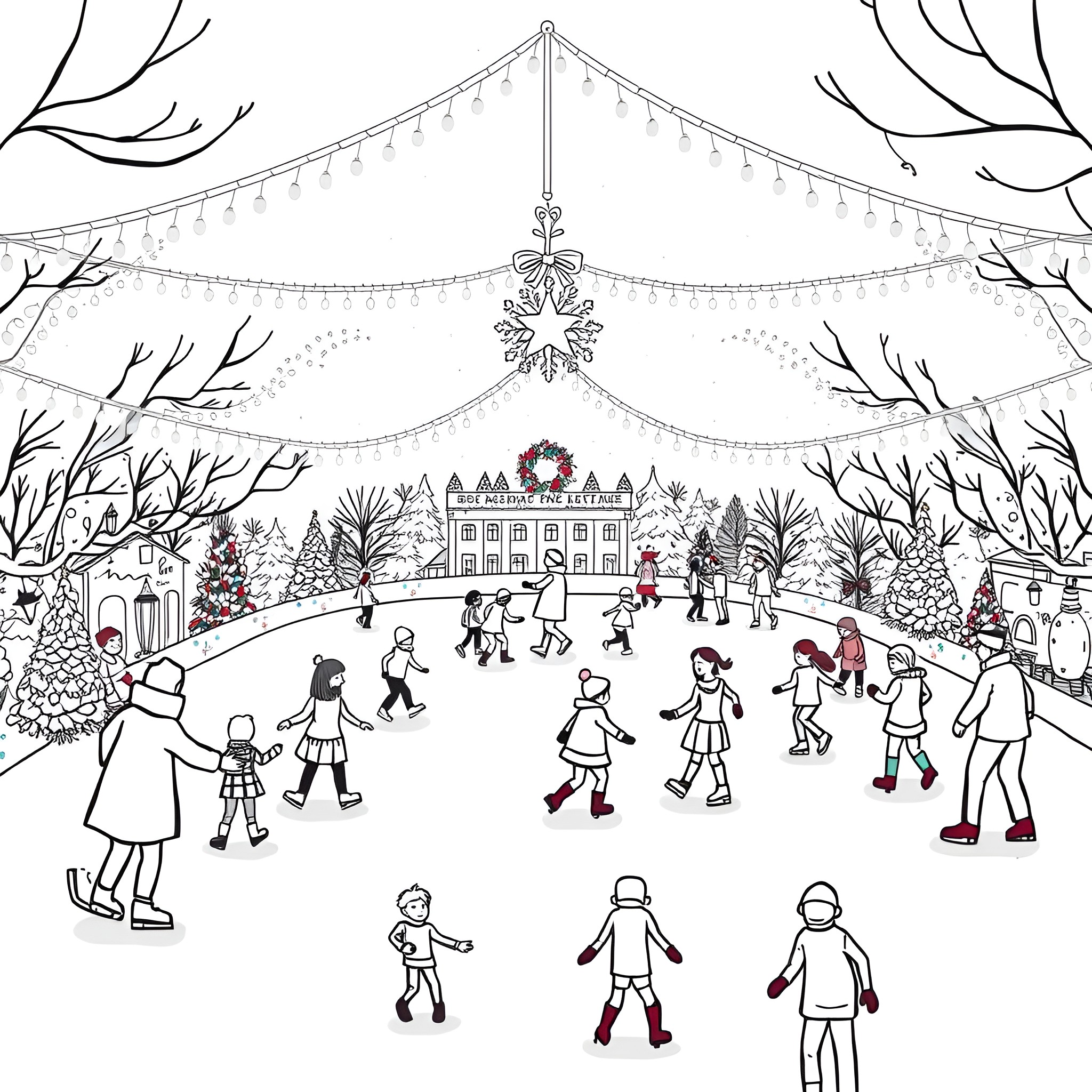 100 Best Christmas Coloring Pages (Free Printable PDFs)