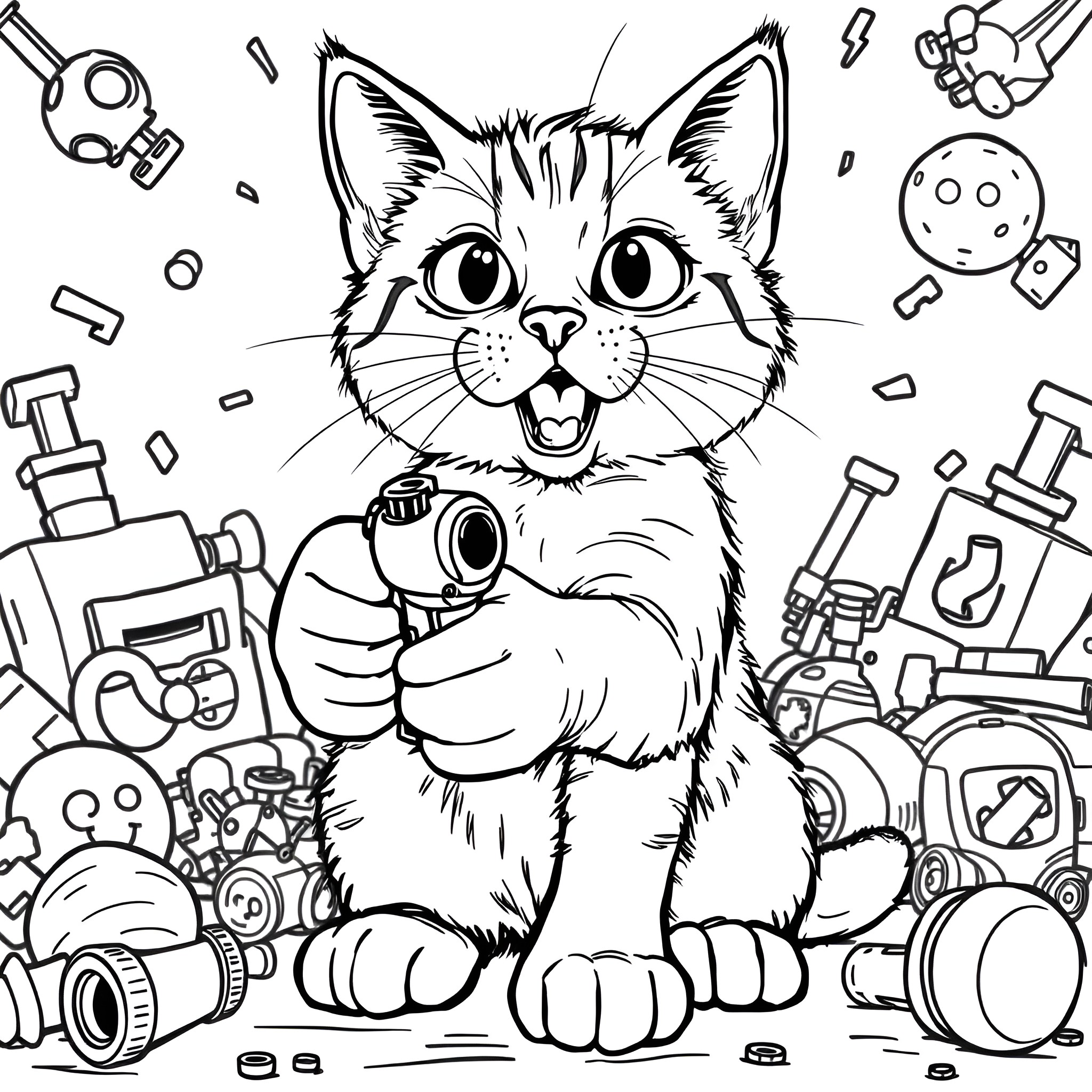 Best Cat Coloring Pages (Free Printable PDF)