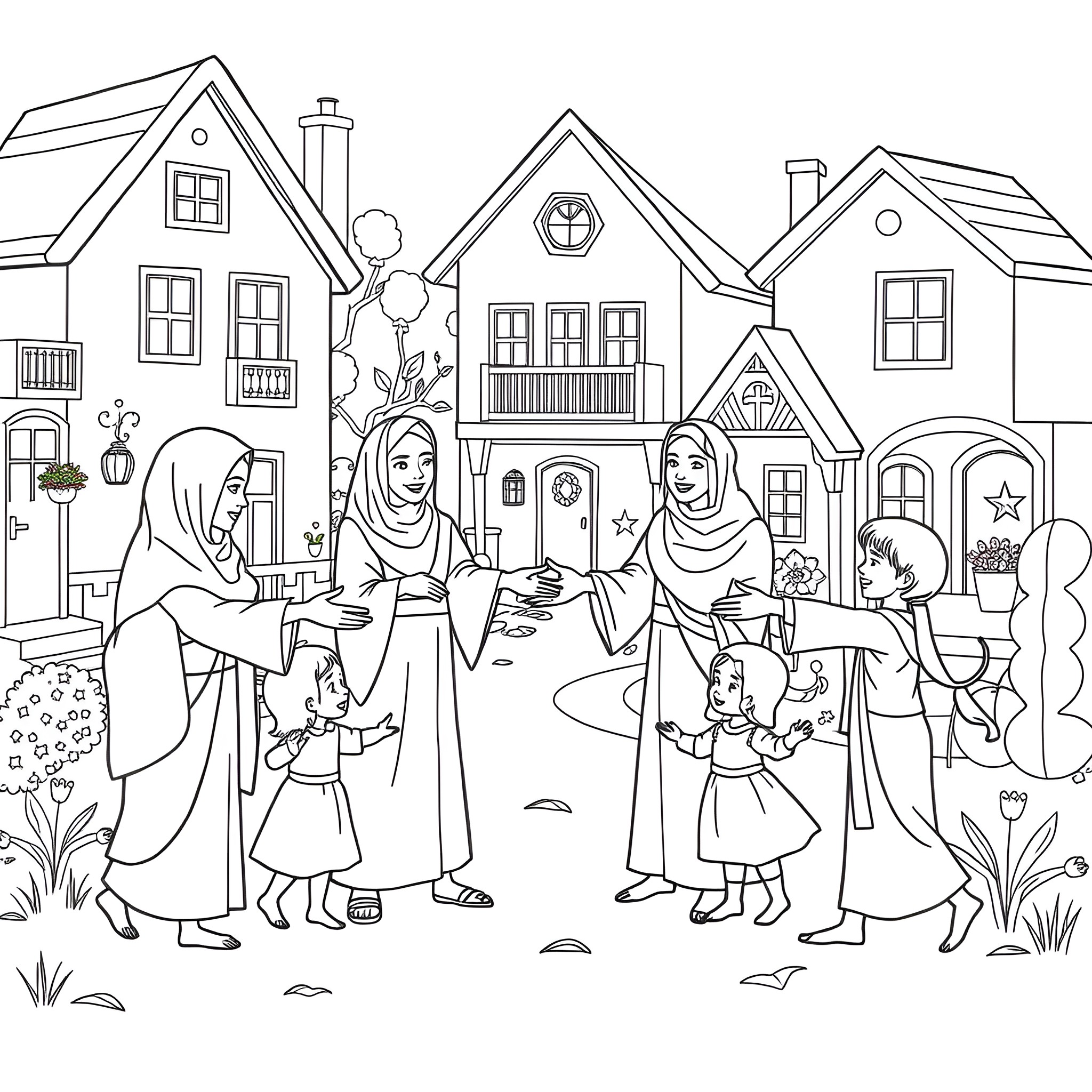 33 Best Family Coloring Pages (Free Printable PDFs)
