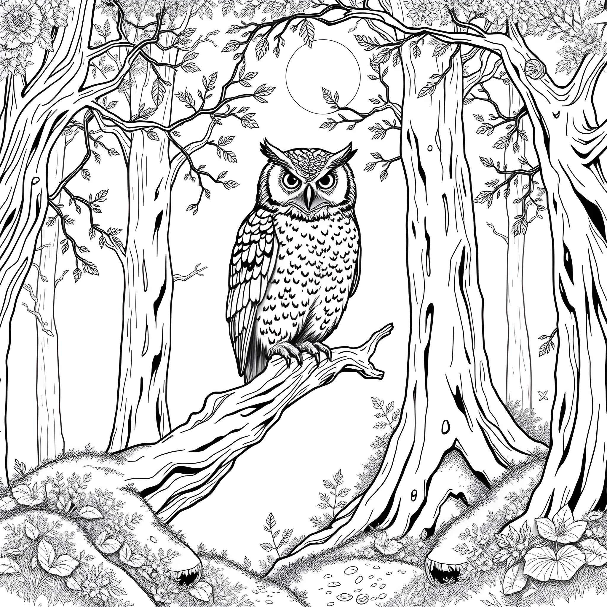 Best Owl Coloring Pages (Free Printable PDF)