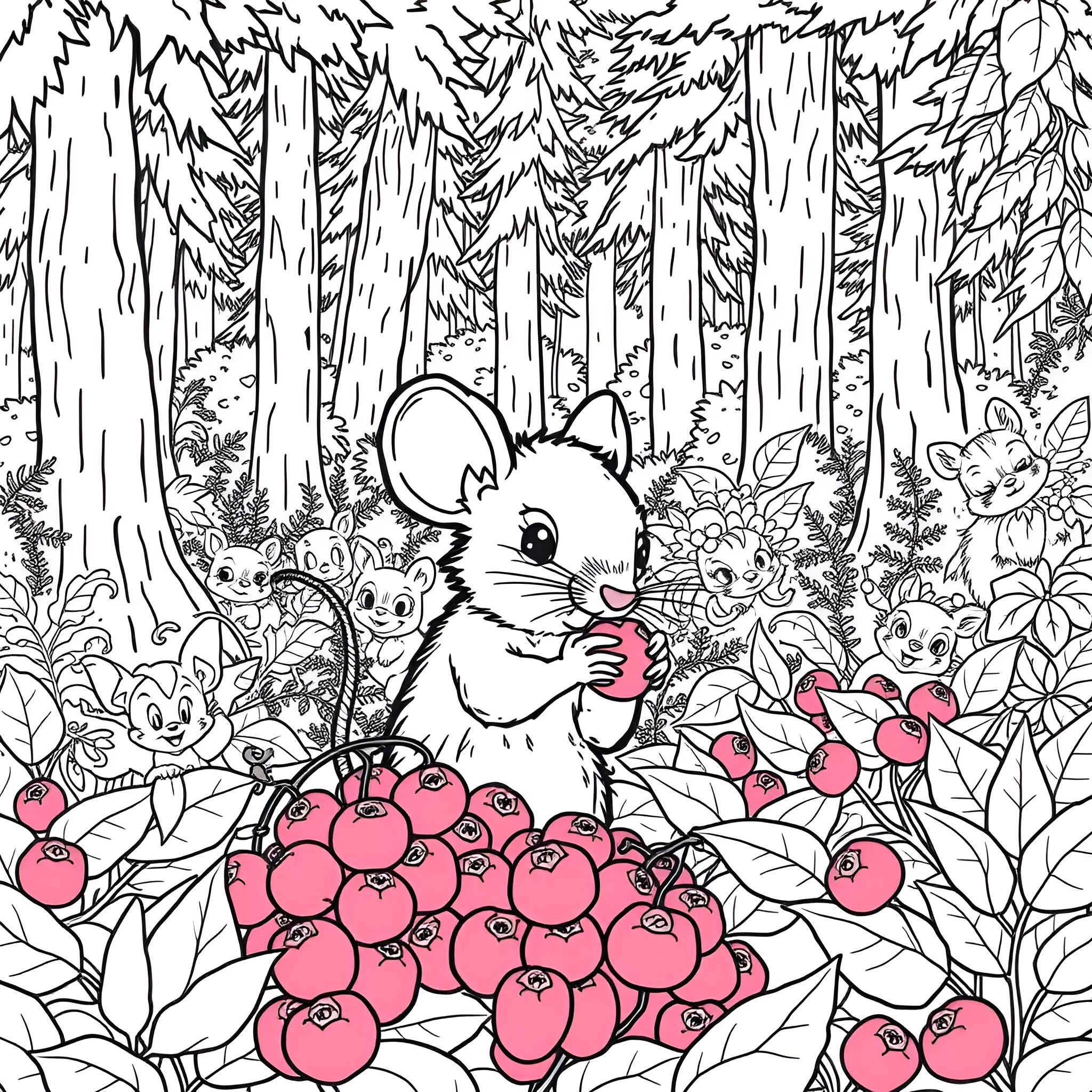 98 Best Mouse Coloring Pages (Free Printable PDFs)