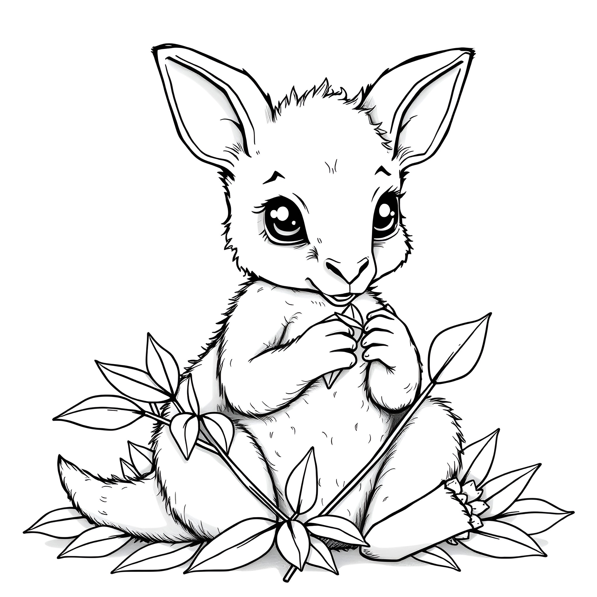 35 Best Kangaroo Coloring Pages (Free Printable PDFs)