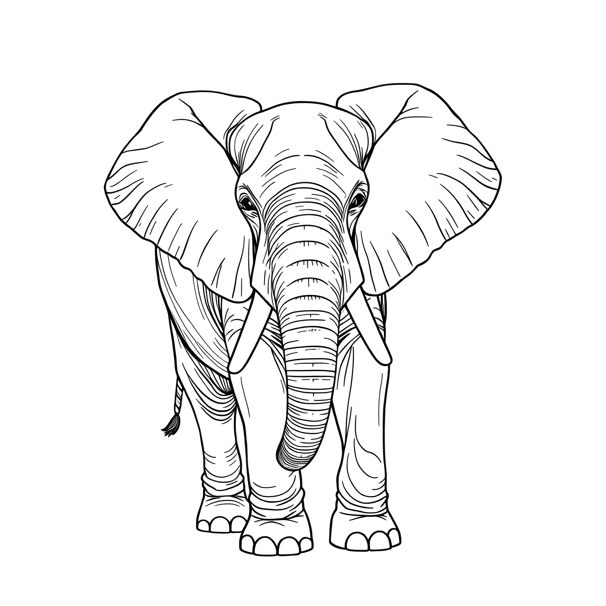 Best Elephant Coloring Pages (Free Printable PDF)