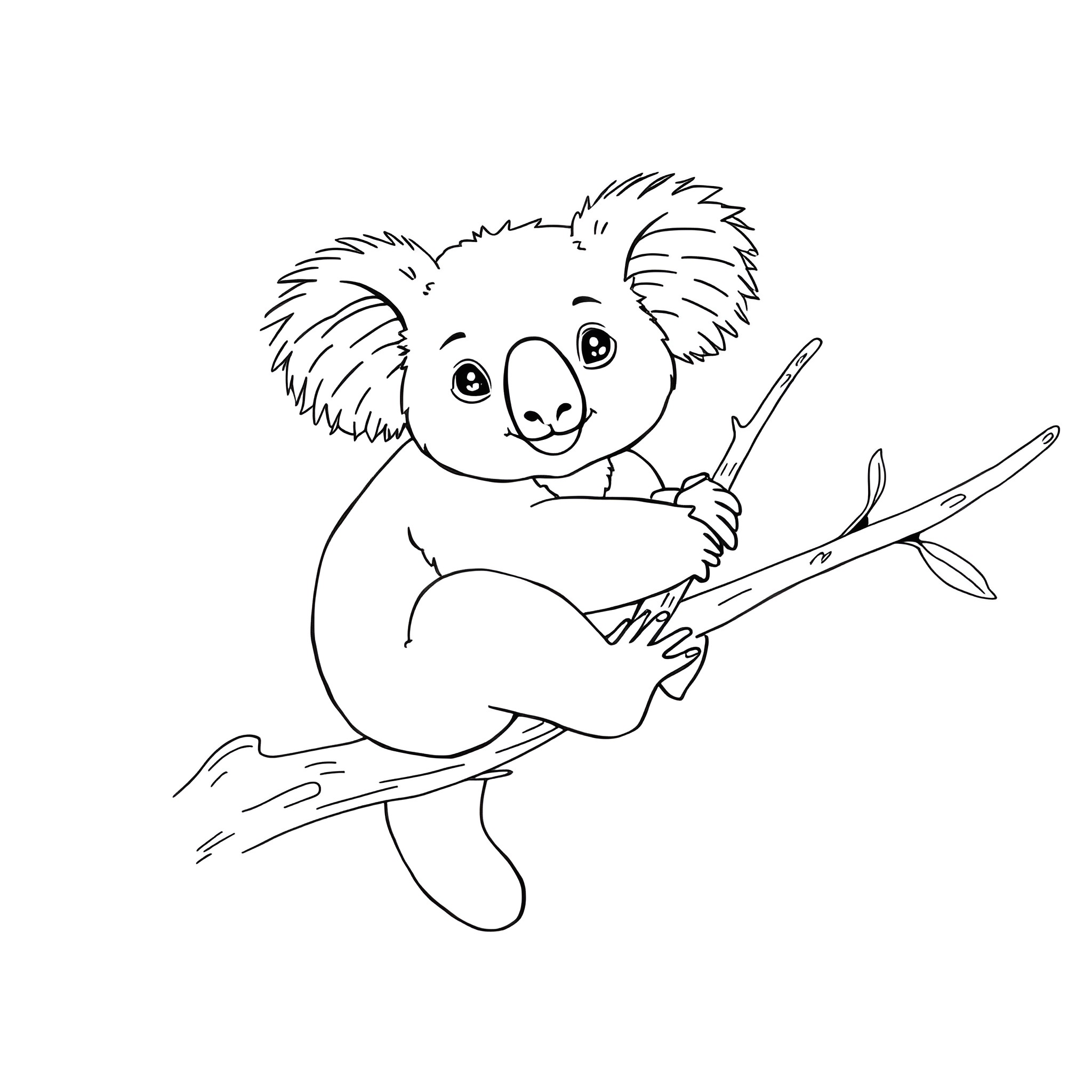 89 Best Koala Coloring Pages (Free Printable PDFs)
