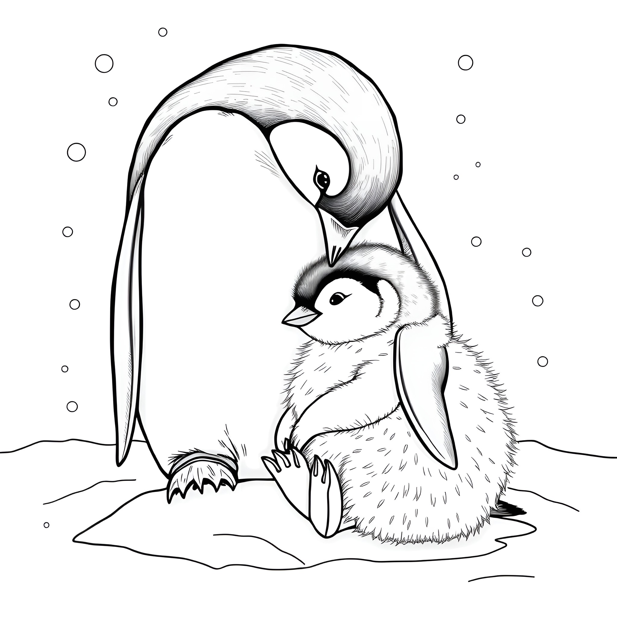 Best Penguin Coloring Pages (Free Printable PDF)