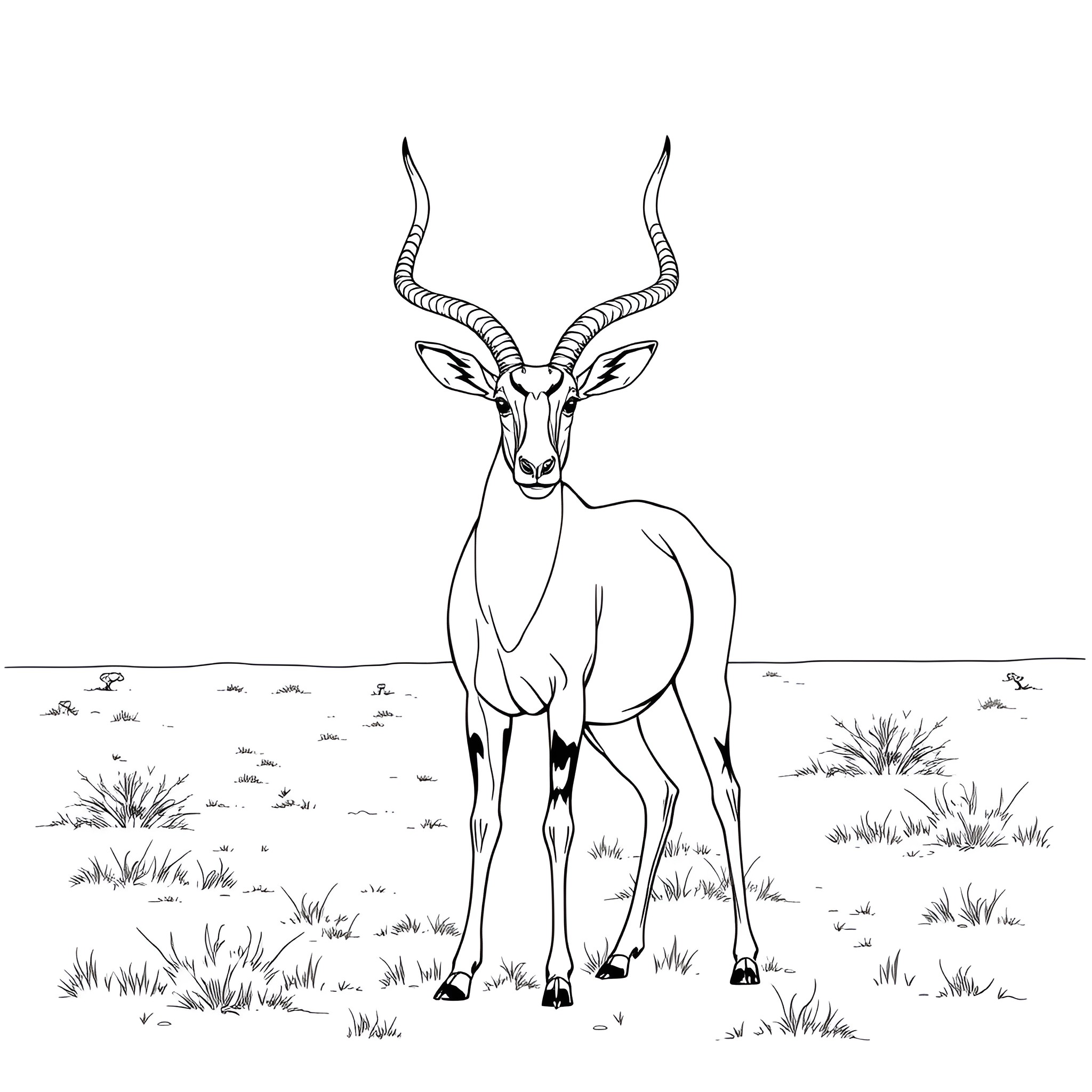 Best Kudu Coloring Pages (Free Printable PDF)
