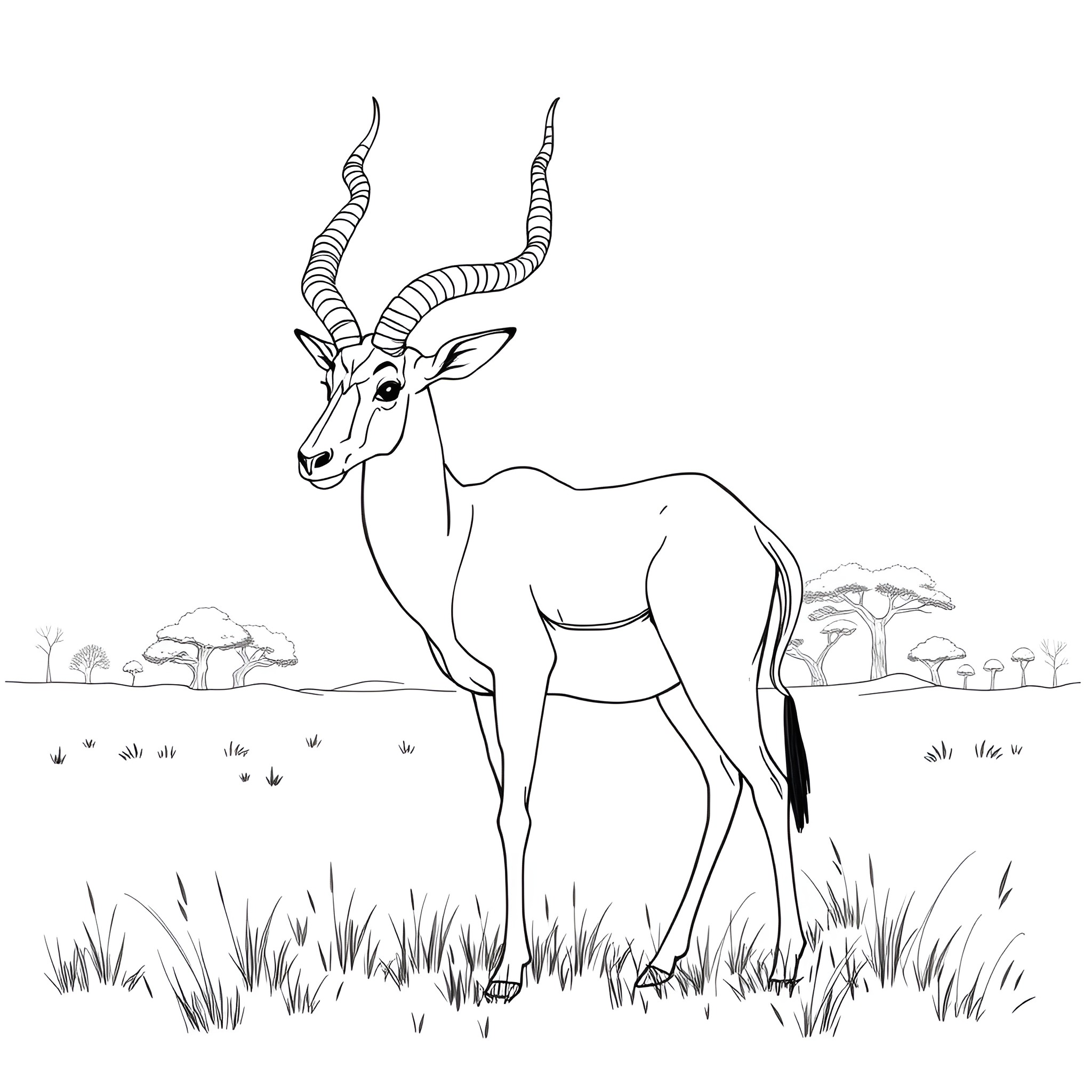 Best Kudu Coloring Pages (Free Printable PDF)