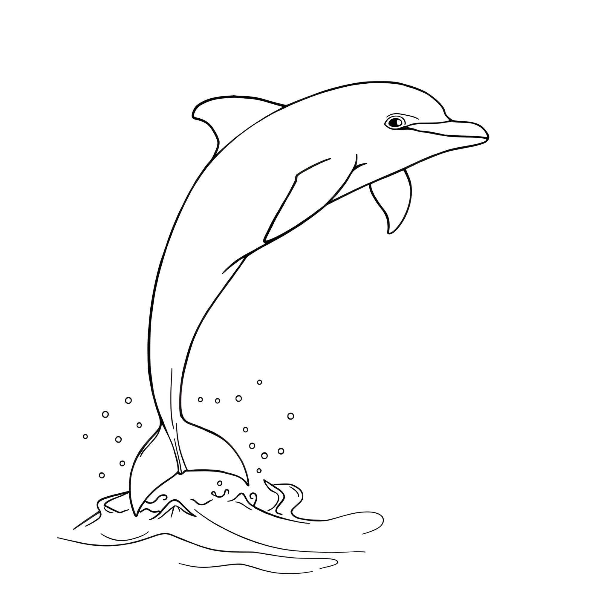 Best Dolphin Coloring Pages (Free Printable PDF)