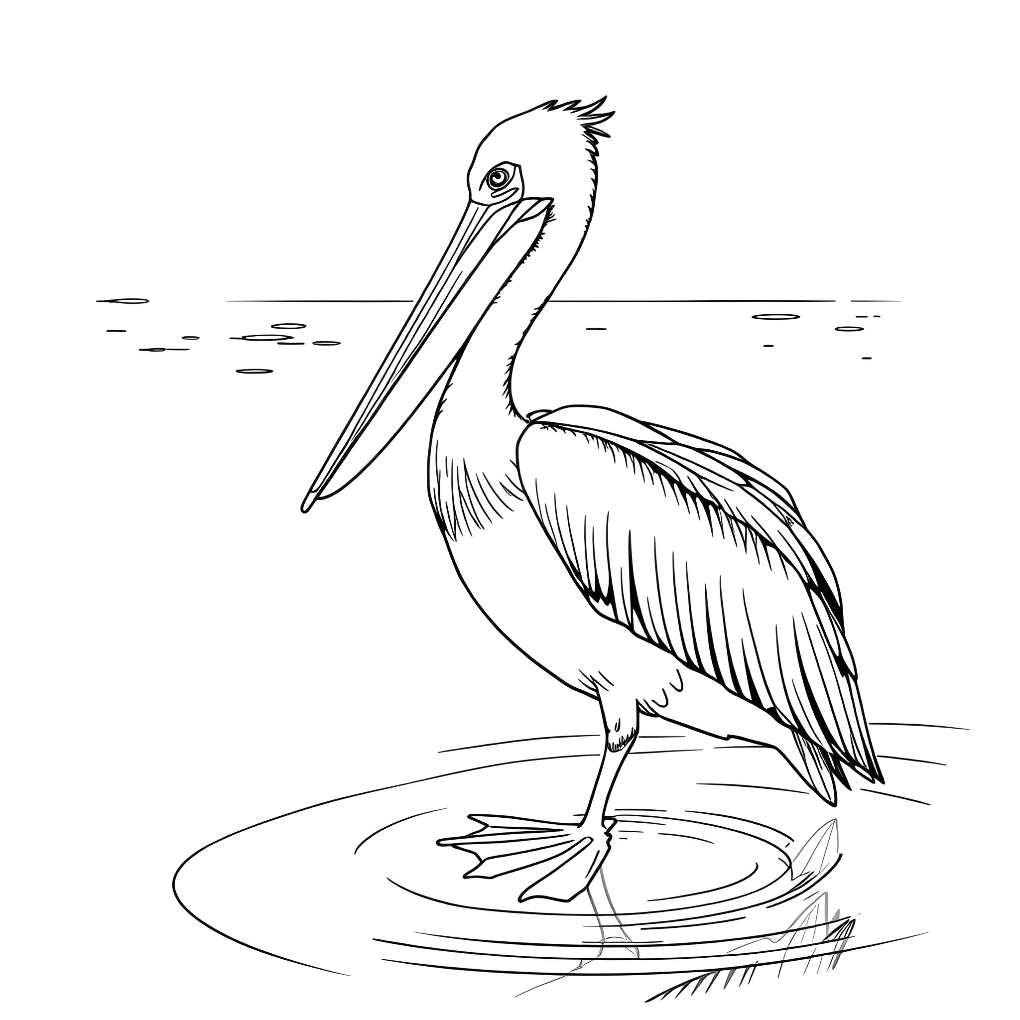 4 Best Pelican Coloring Pages (Free Printable PDFs)