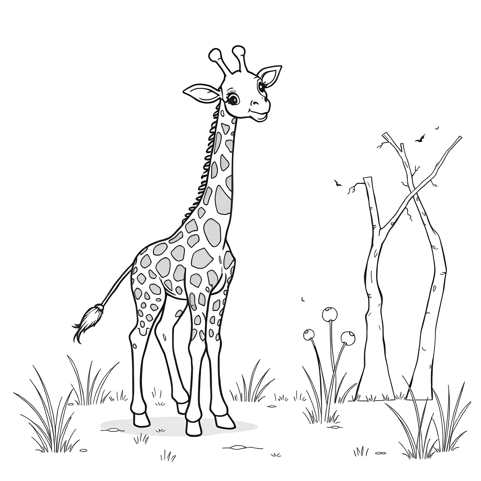 131 Best Giraffe Coloring Pages (Free Printable PDFs)