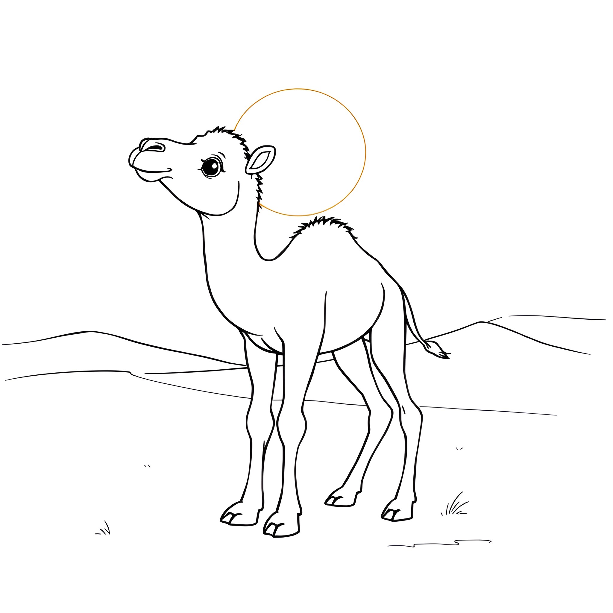 41 Best Camel Coloring Pages (Free Printable PDFs)