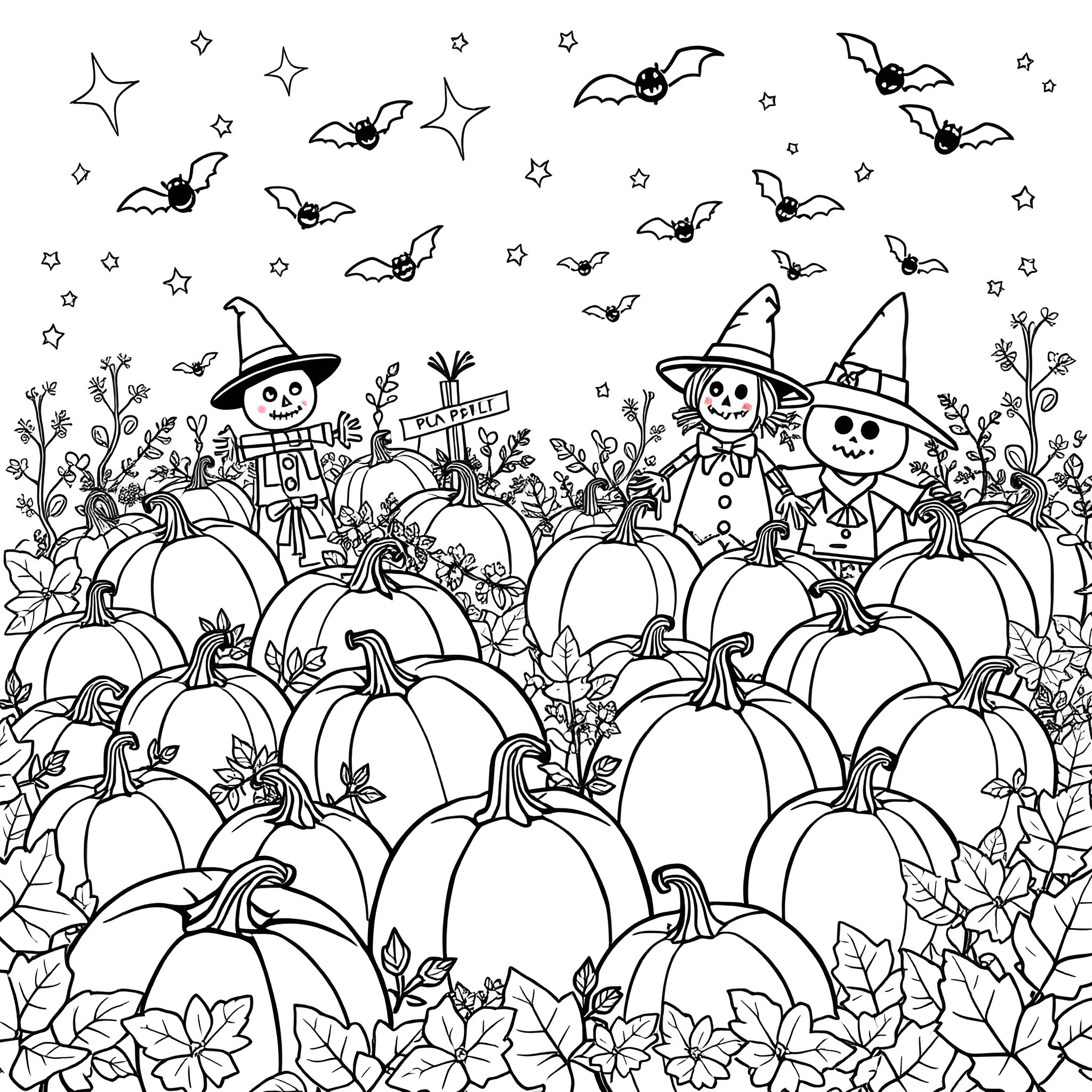 Best Pumpkin Coloring Pages (Free Printable PDF)
