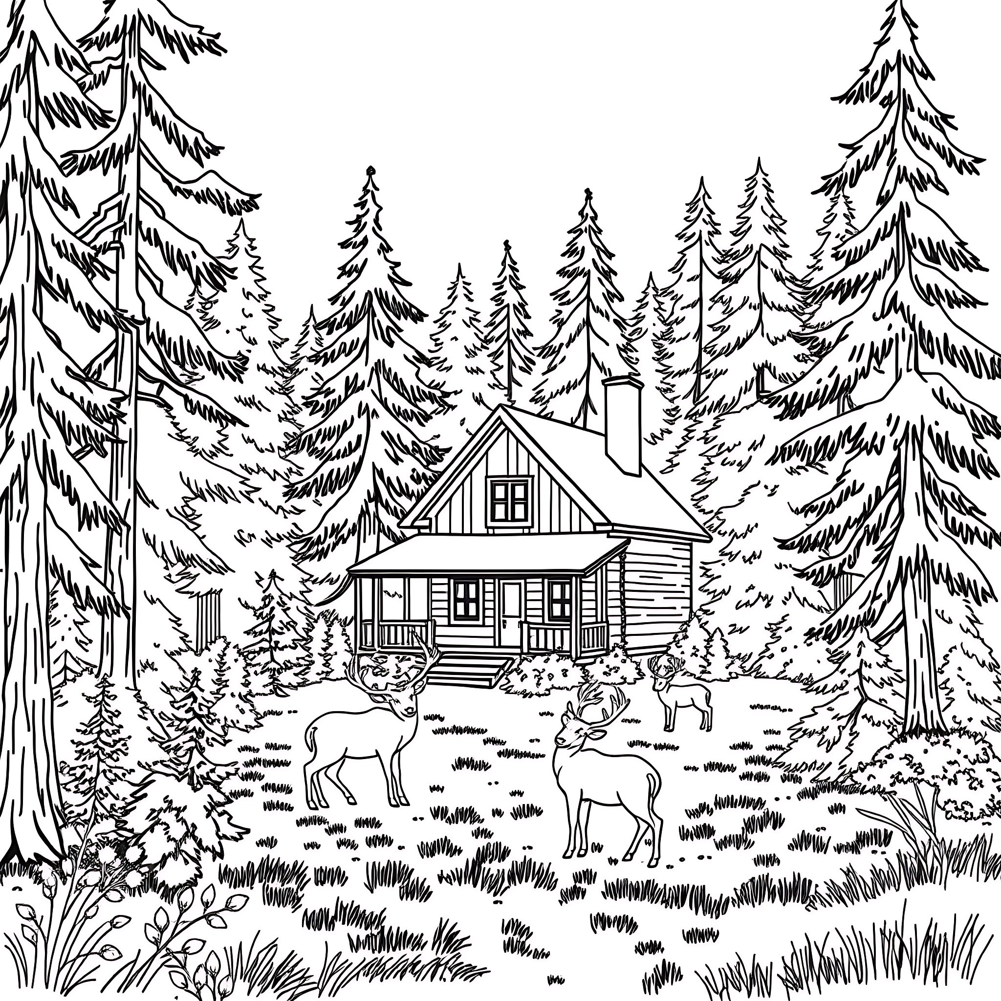 181 Best Deer Coloring Pages (Free Printable PDFs)