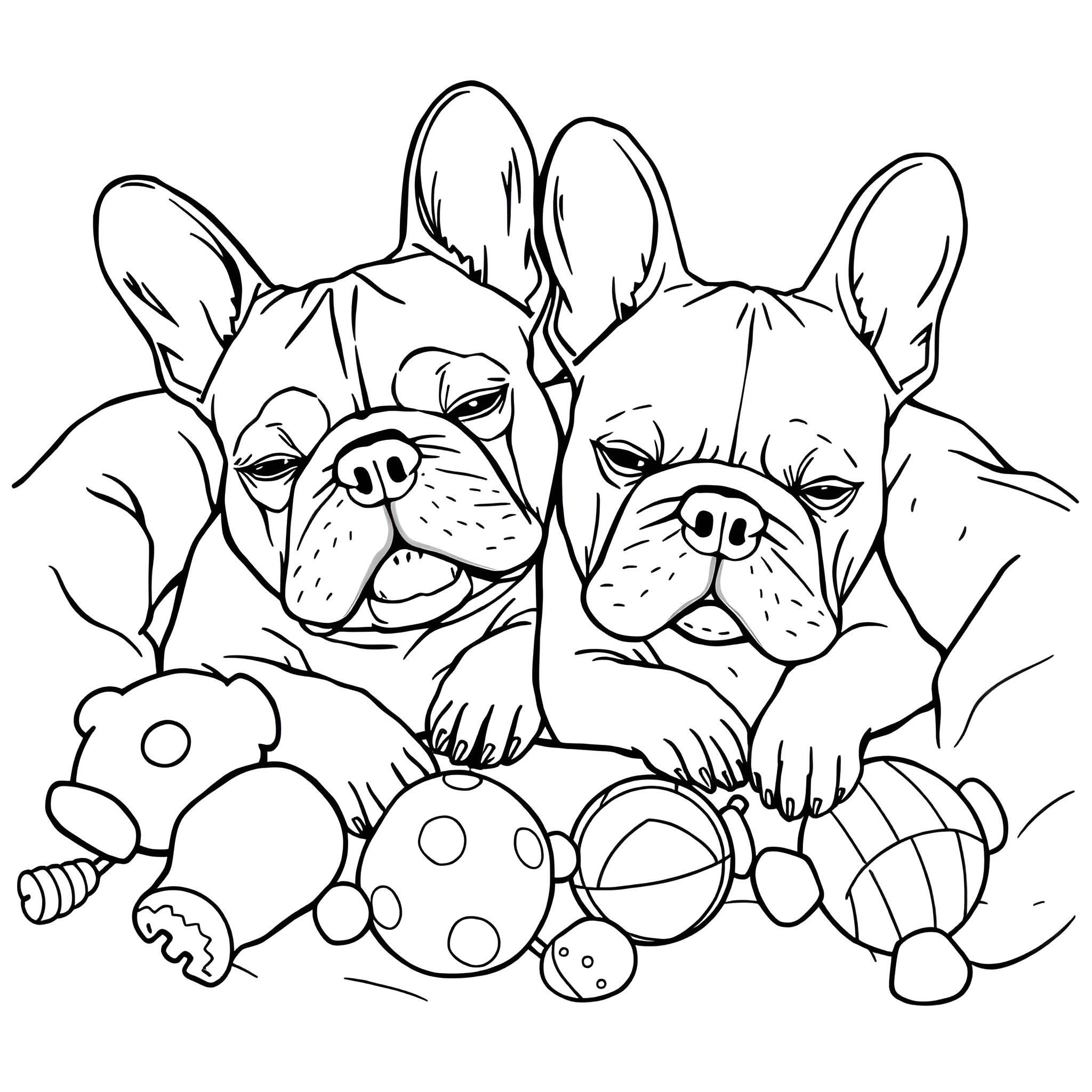Best Bulldog Coloring Pages (Free Printable PDF)