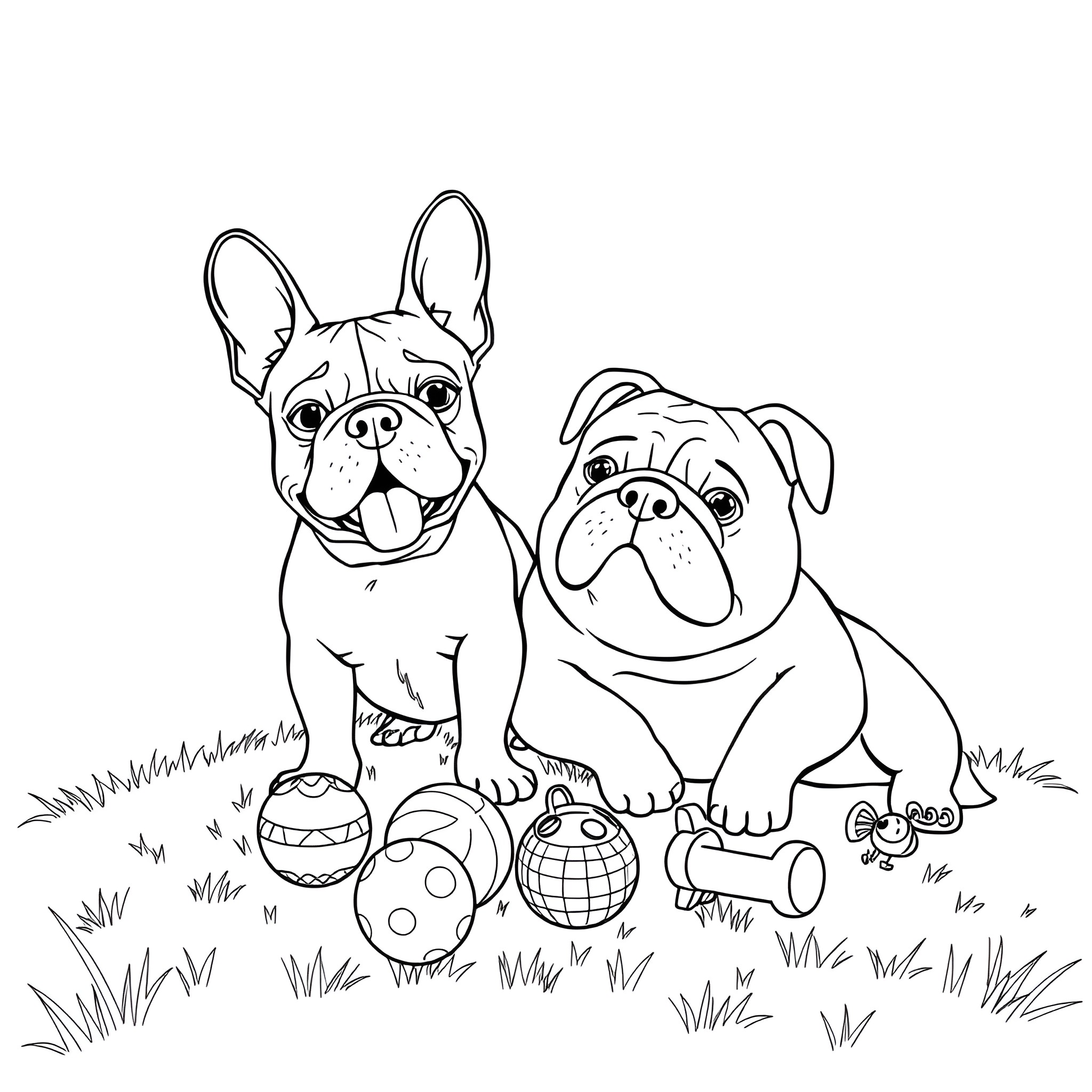 Best Bulldog Coloring Pages (Free Printable PDF)