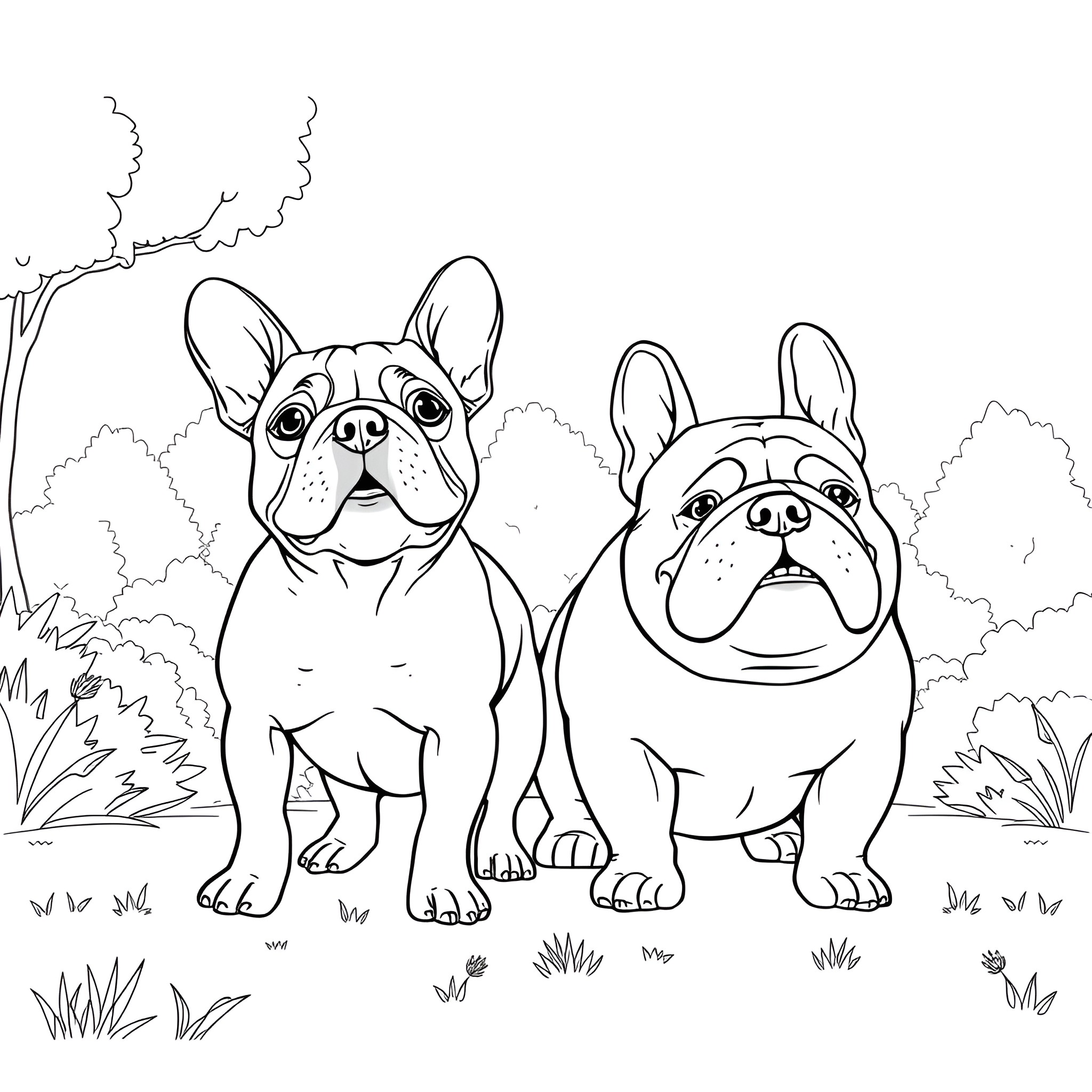 Best Bulldog Coloring Pages (Free Printable PDF)