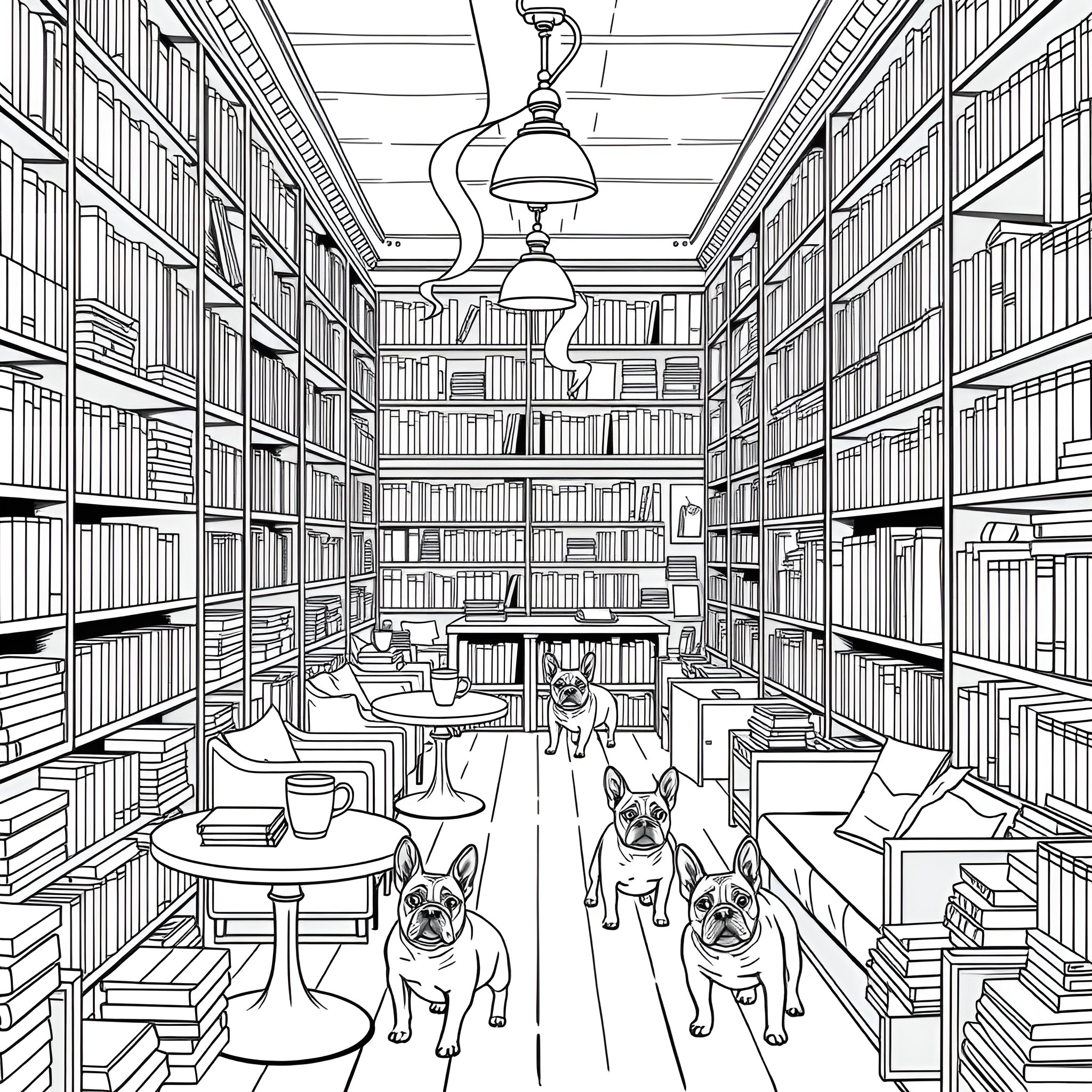 Best Bookstore Coloring Pages (Free Printable PDF)