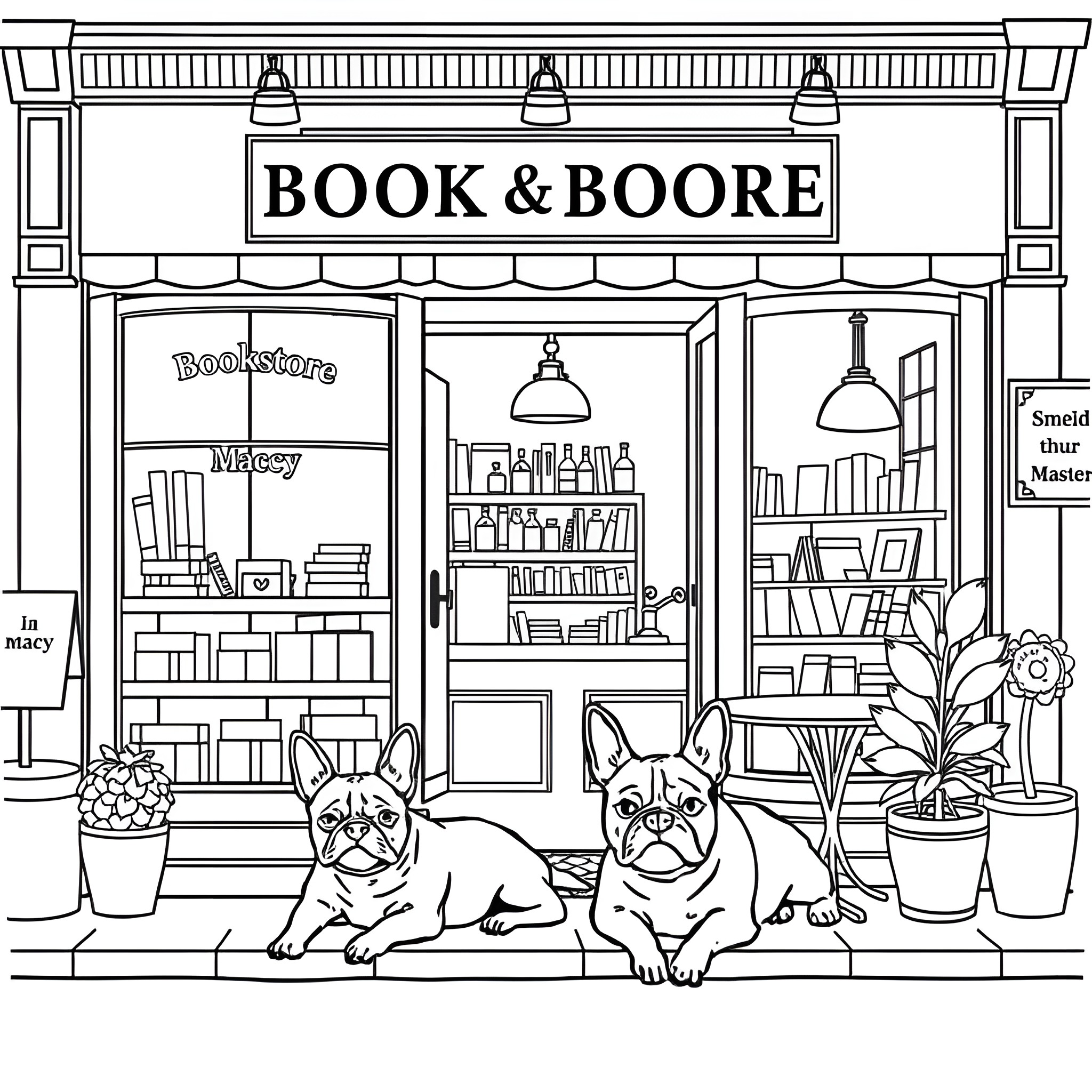 Best Bookstore Coloring Pages (Free Printable PDF)