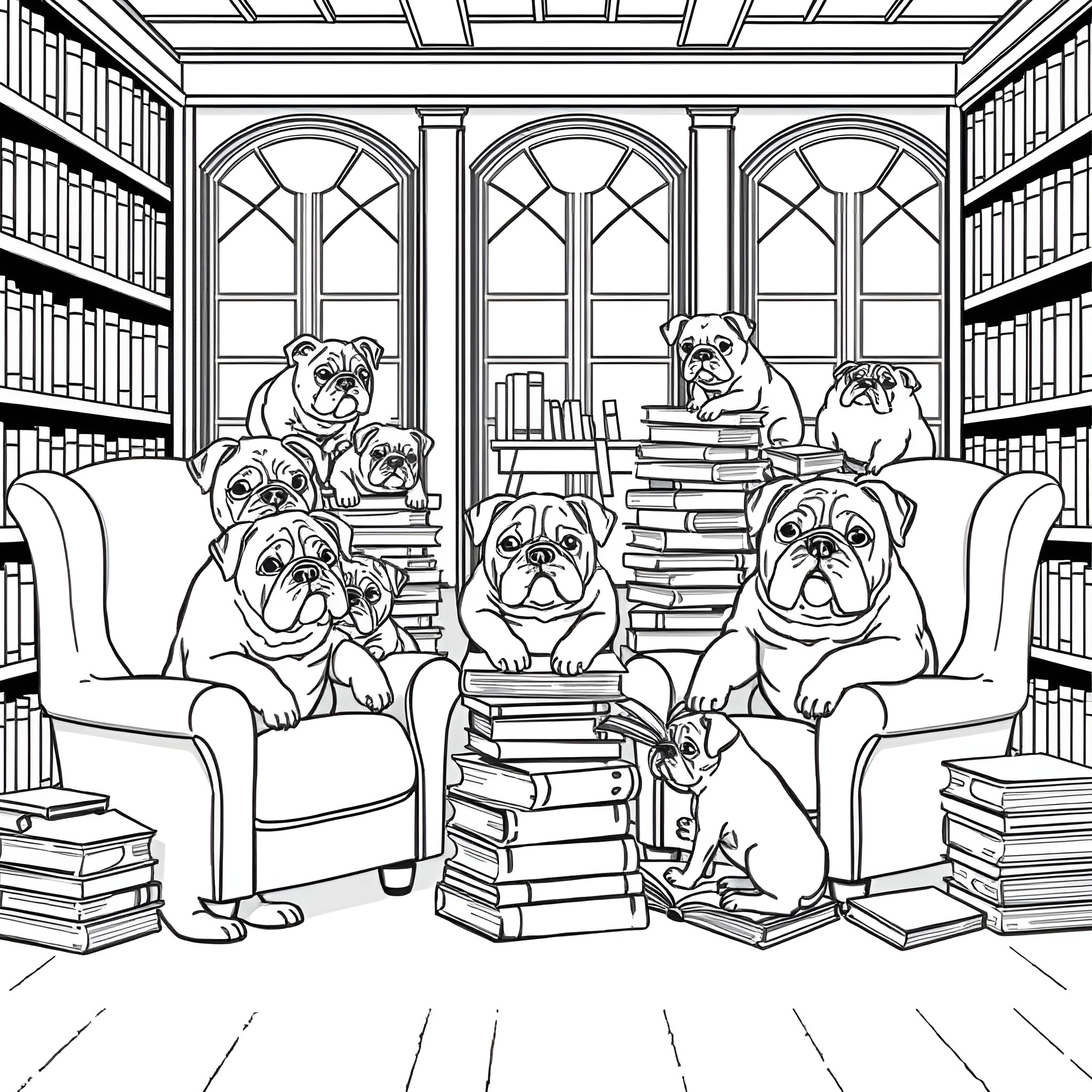 Best Bulldog Coloring Pages (Free Printable PDF)