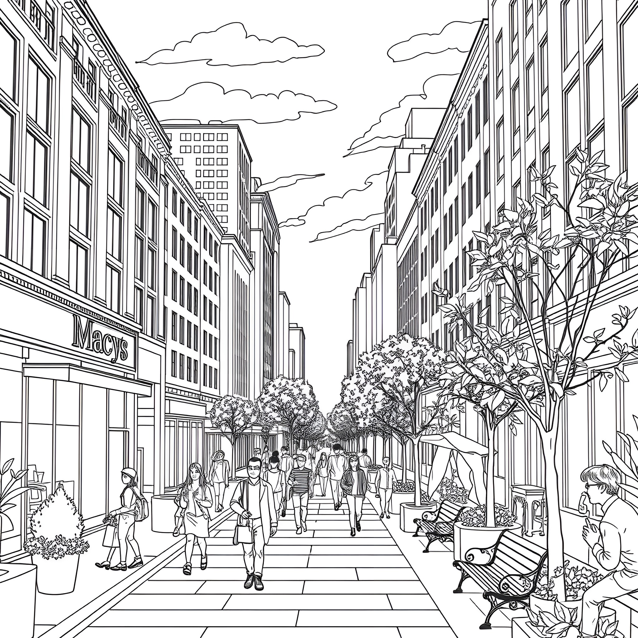 Best City Coloring Pages (Free Printable PDF)