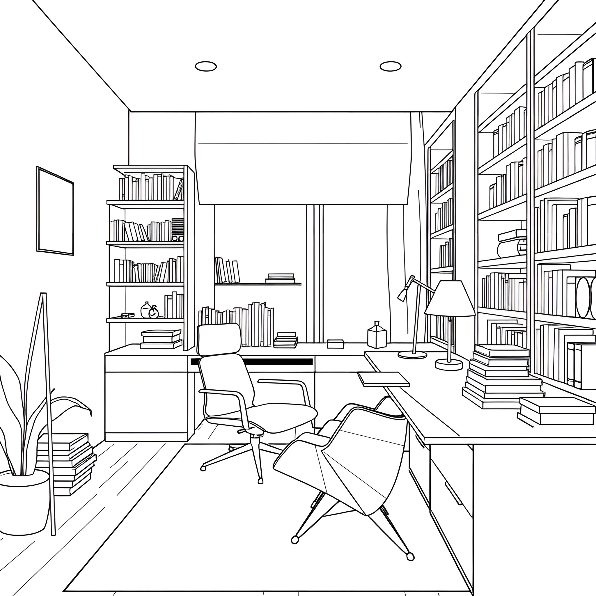 Best Home Coloring Pages (Free Printable PDF)