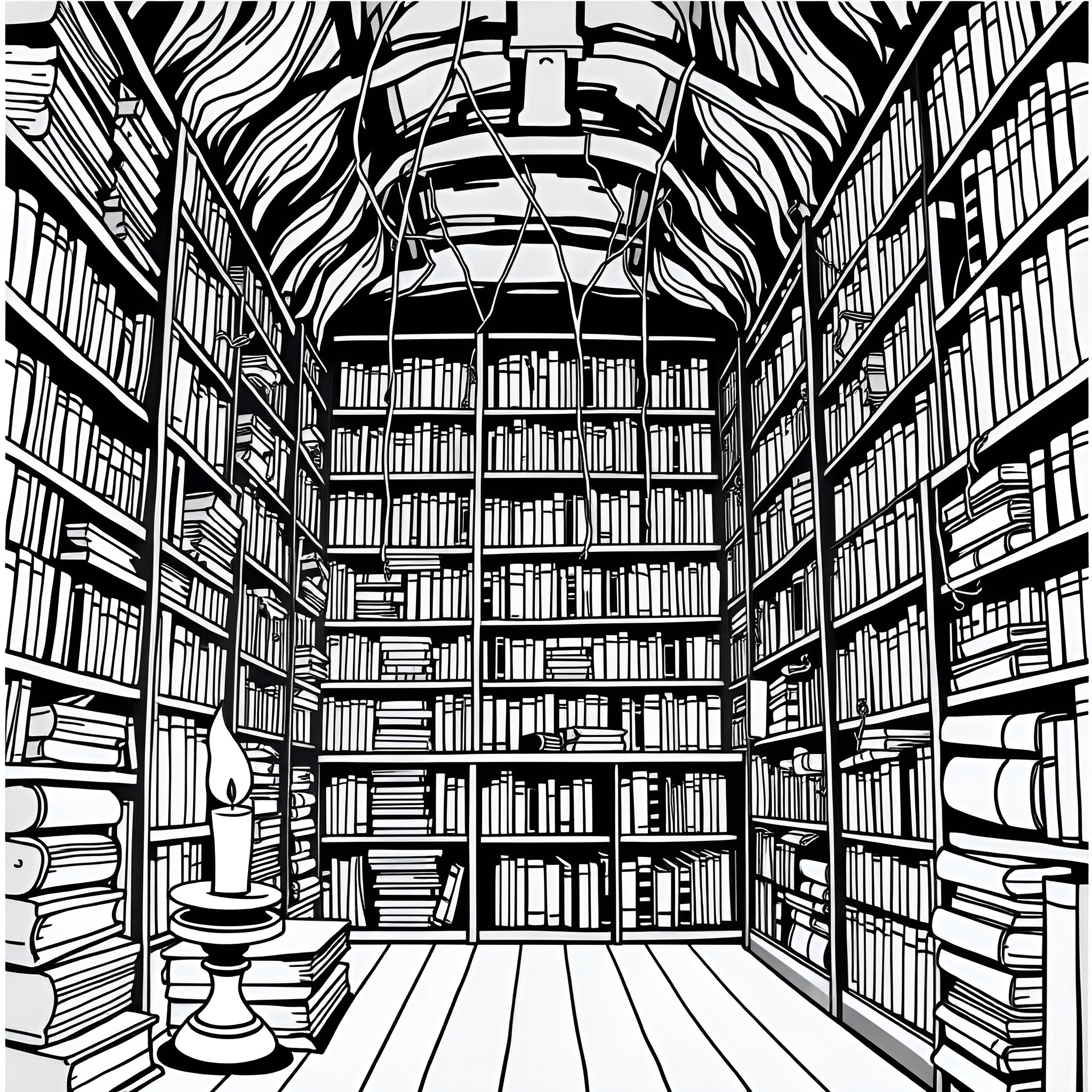 3 Best Horror Book Coloring Pages (Free Printable PDFs)