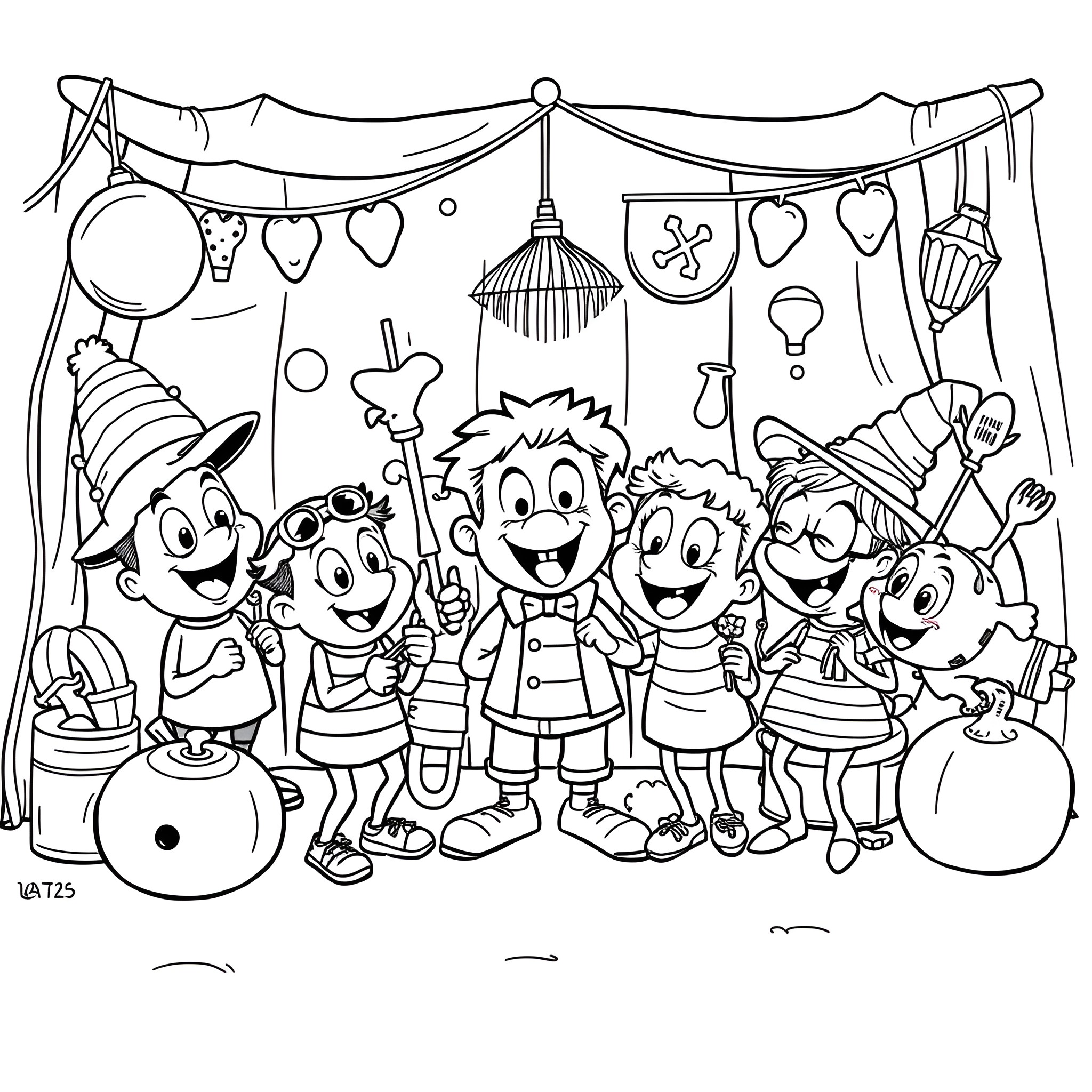 15 Best Character Coloring Pages (Free Printable PDFs)