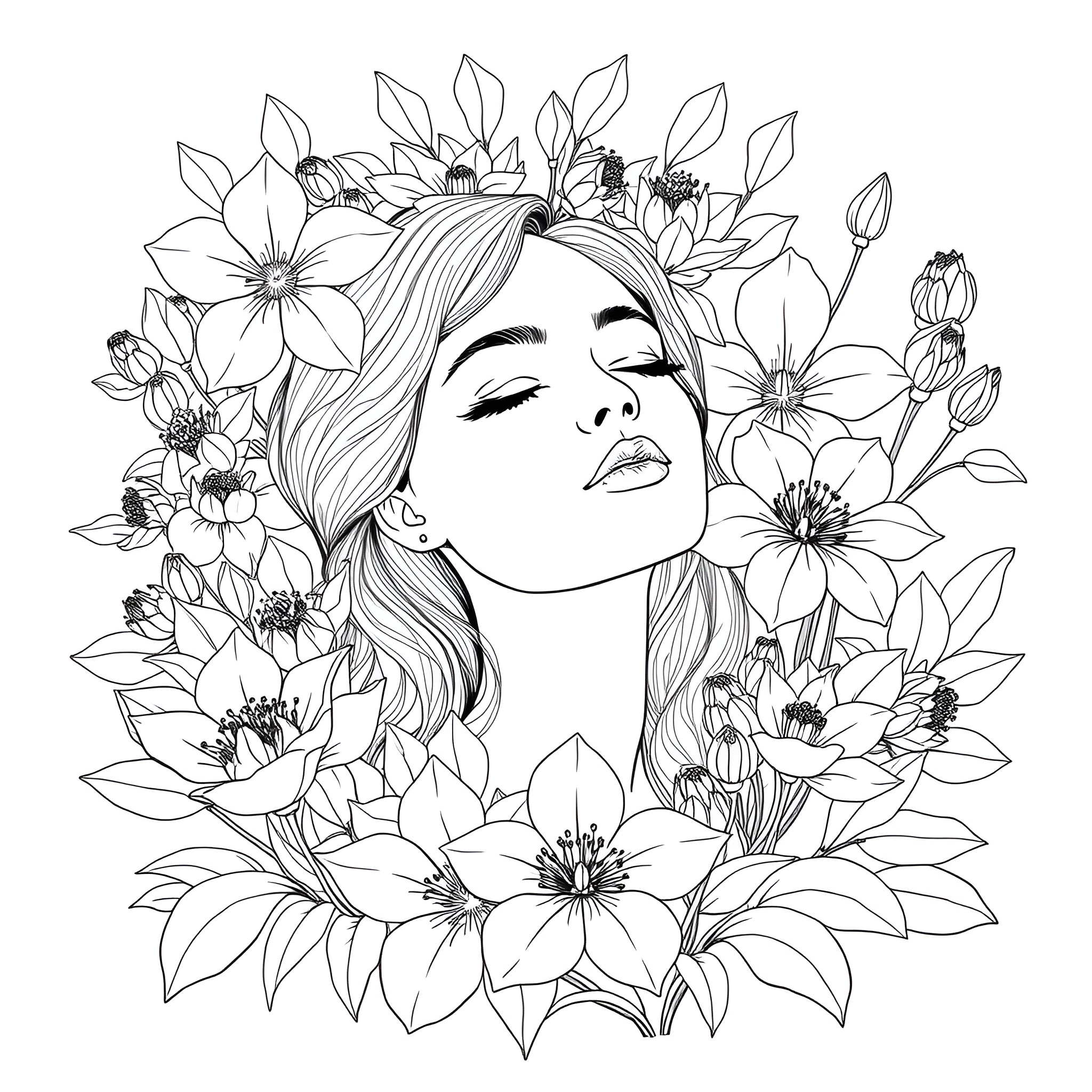 396 Best Woman Coloring Pages (Free Printable PDFs)