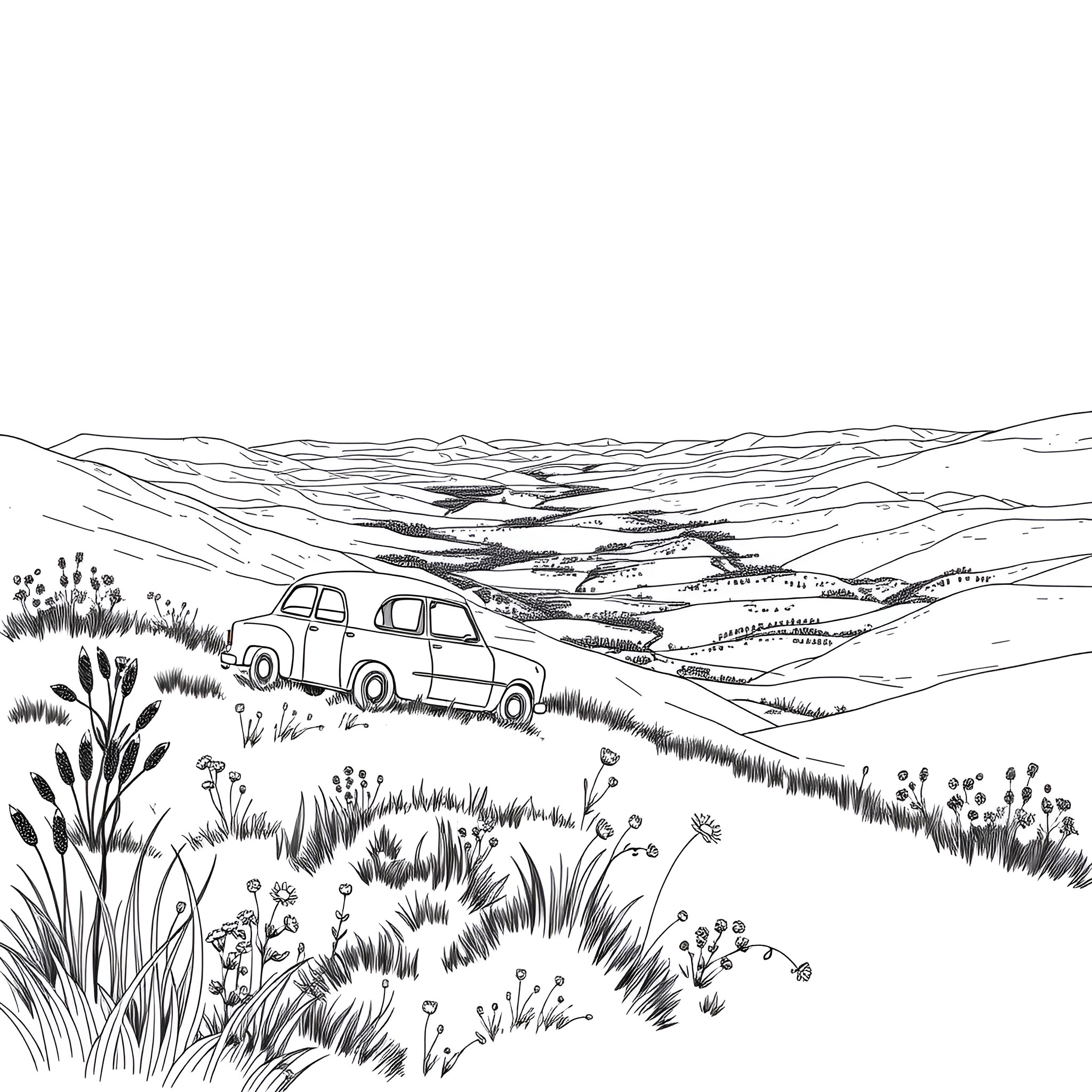 101 Best Car Coloring Pages (Free Printable PDFs)