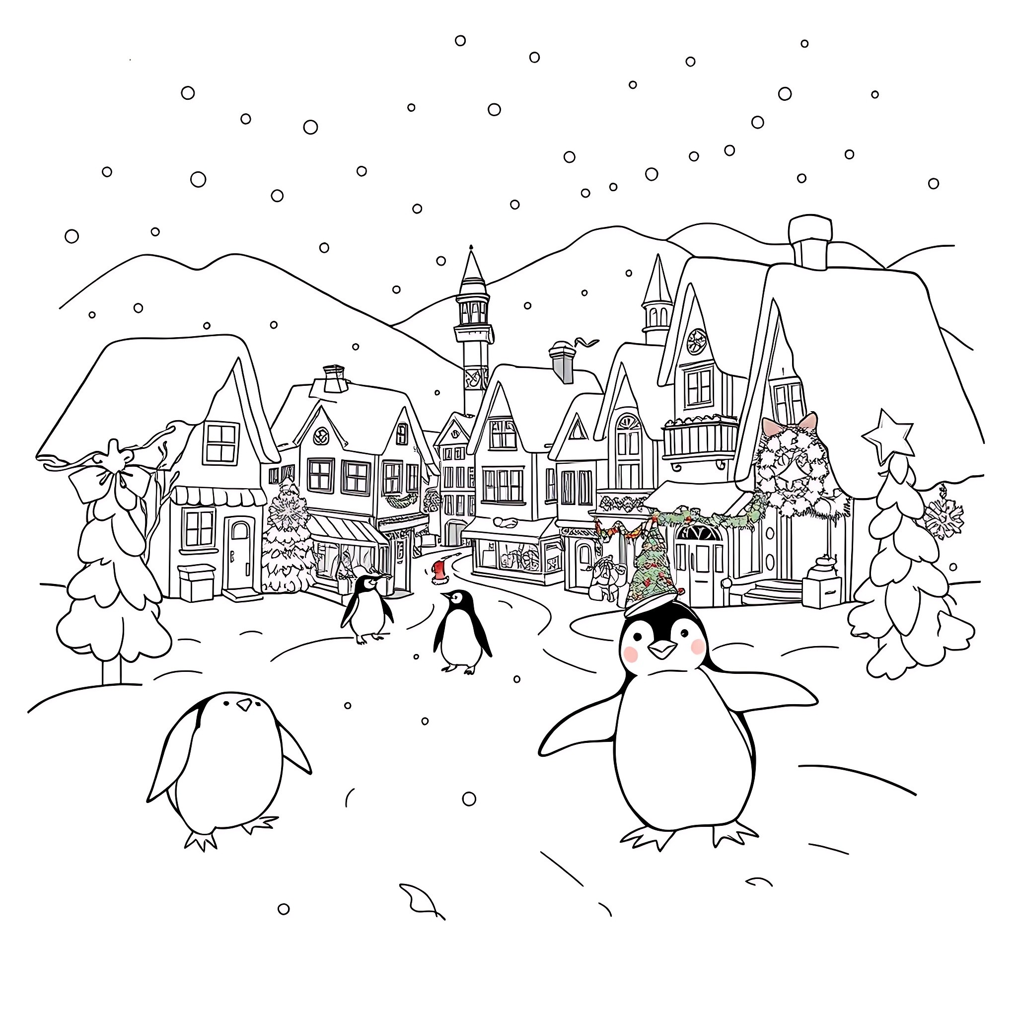 Best Penguin Coloring Pages (Free Printable PDF)